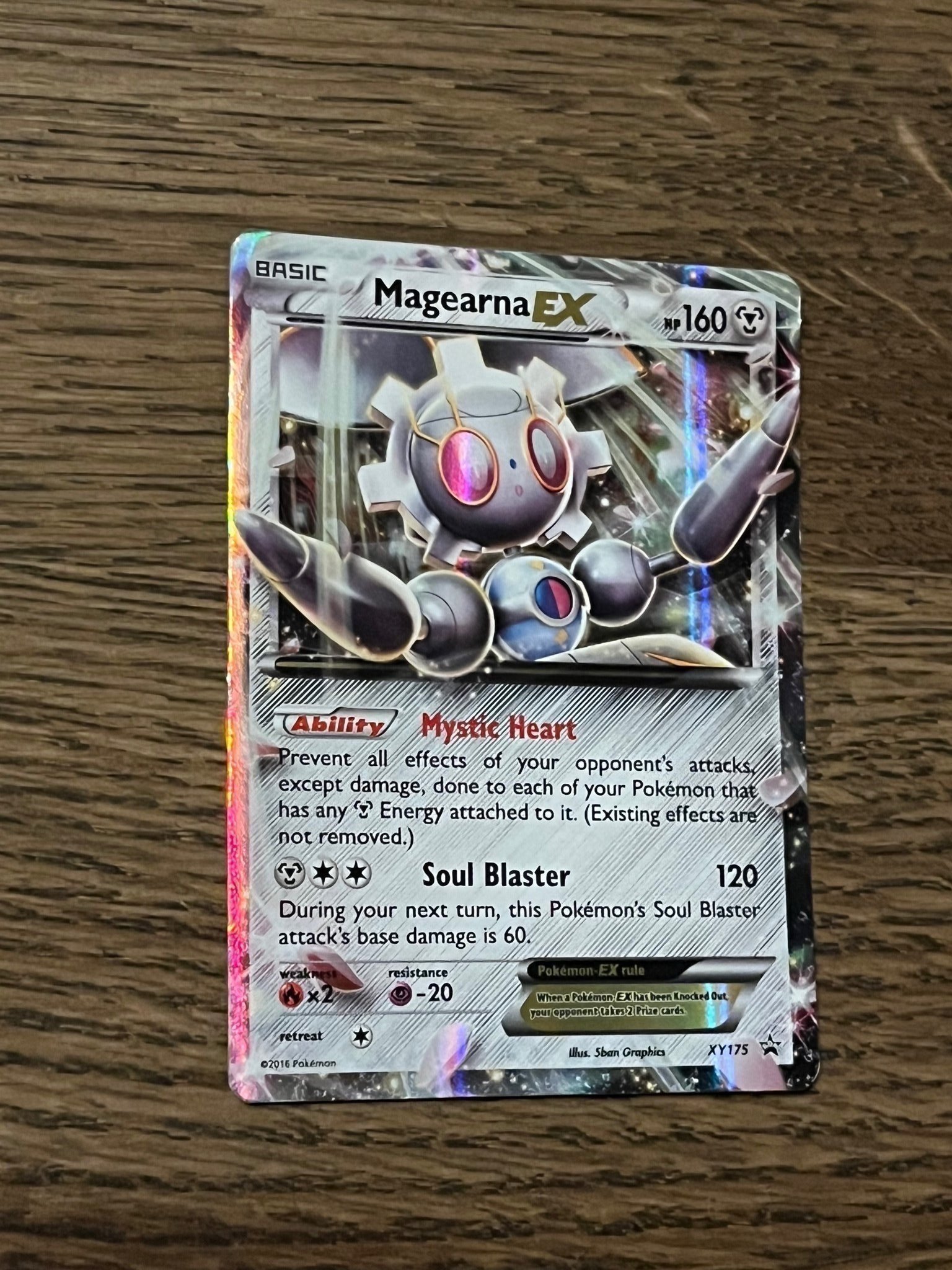 Se produkter som liknar Magearna EX Pokémonkort xy175 på Tradera ...