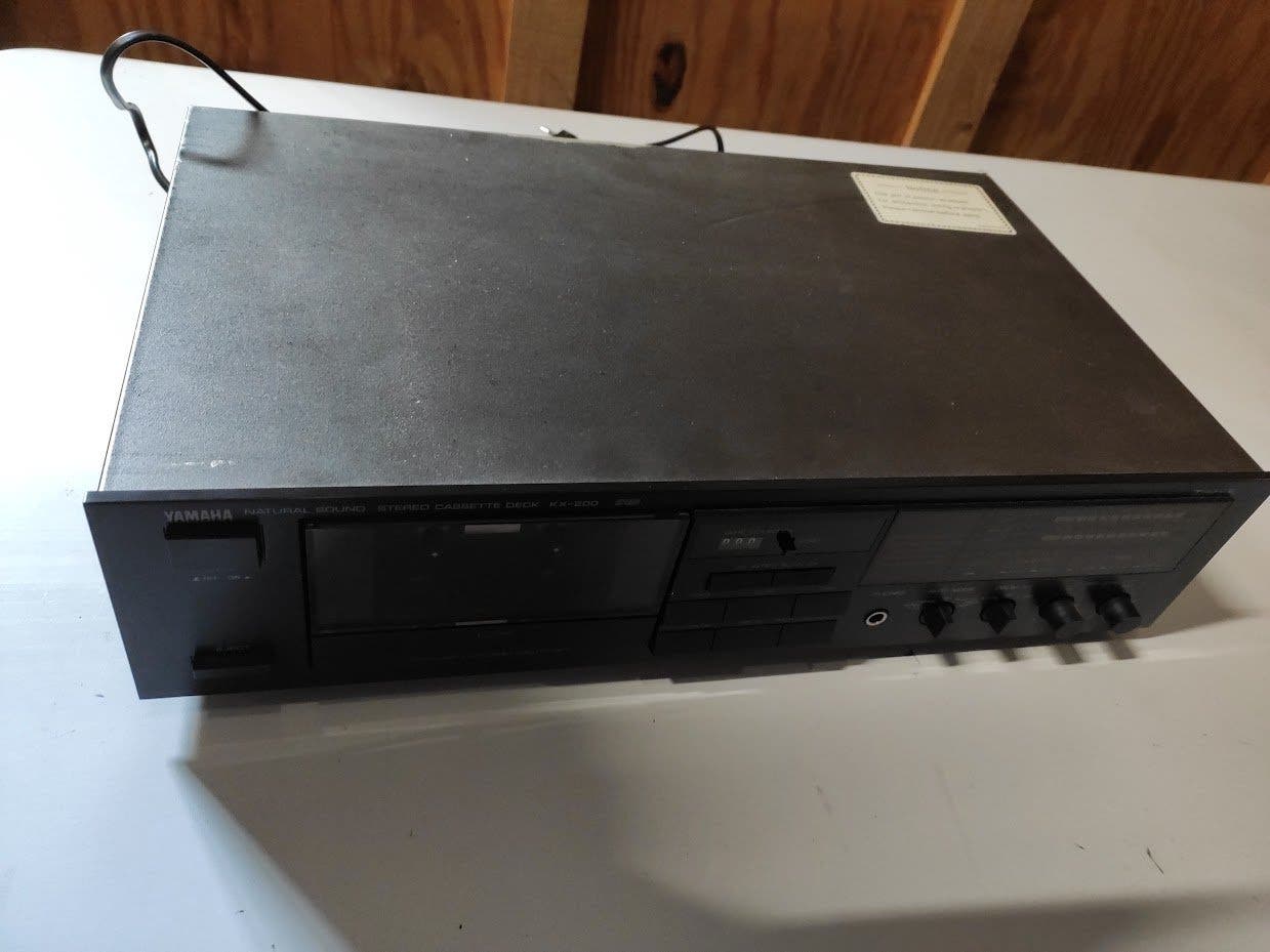 Yamaha KX-200 – Kassettbandspelare – Japan 1980.. | Köp på Tradera ...