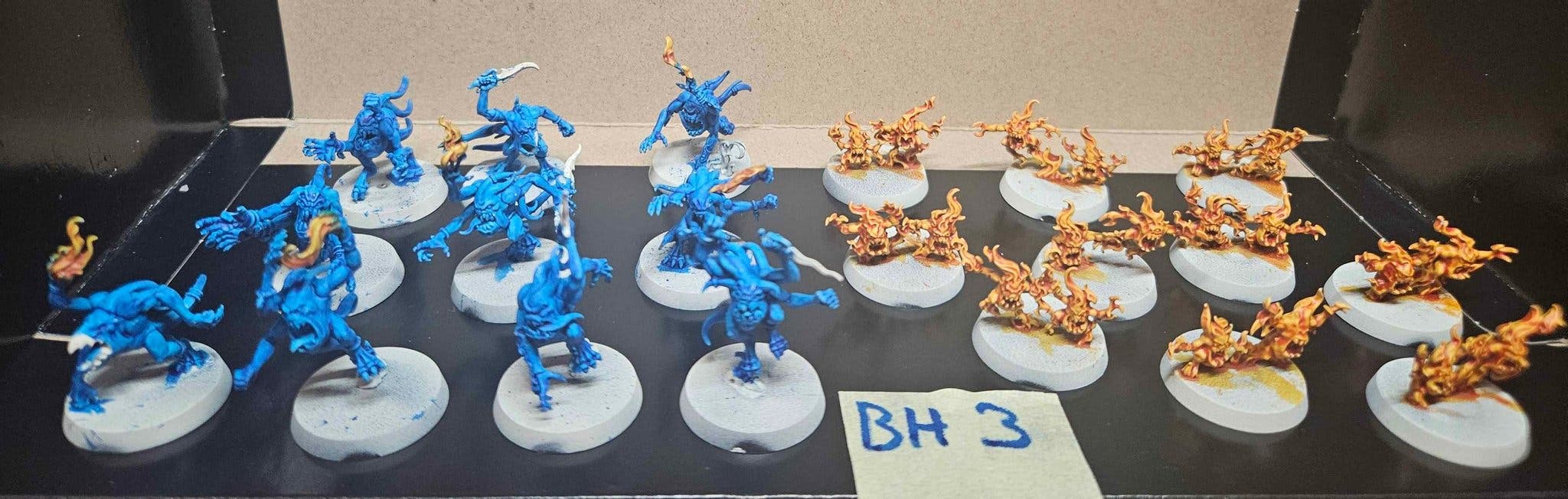 Warhammer 40k/AOS Blue Horrors/Brimstone Horrors | Köp på Tradera ...