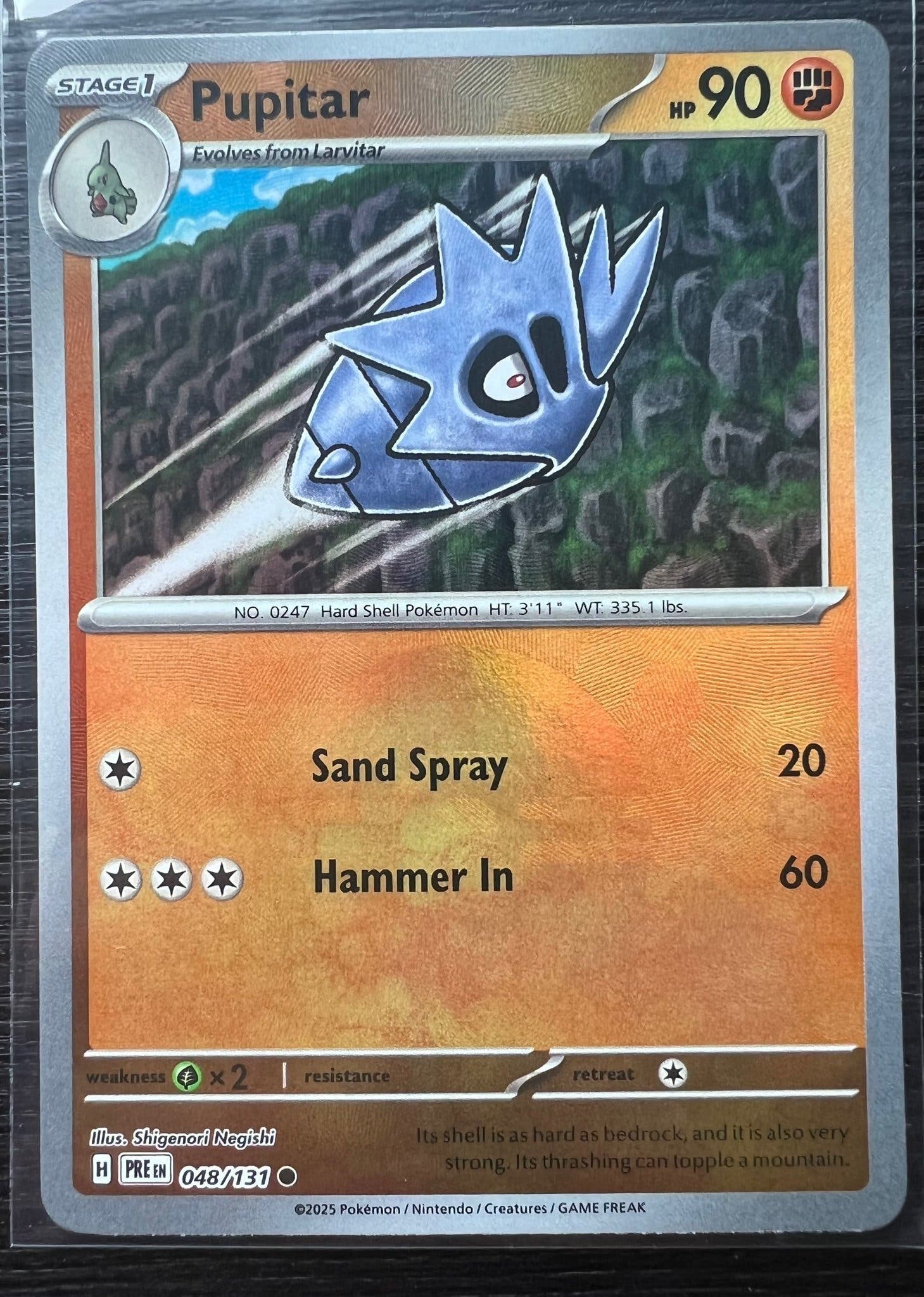 Pupitar 048/131 Poké Ball Pattern Pokémonkort -.. | Köp på Tradera ...