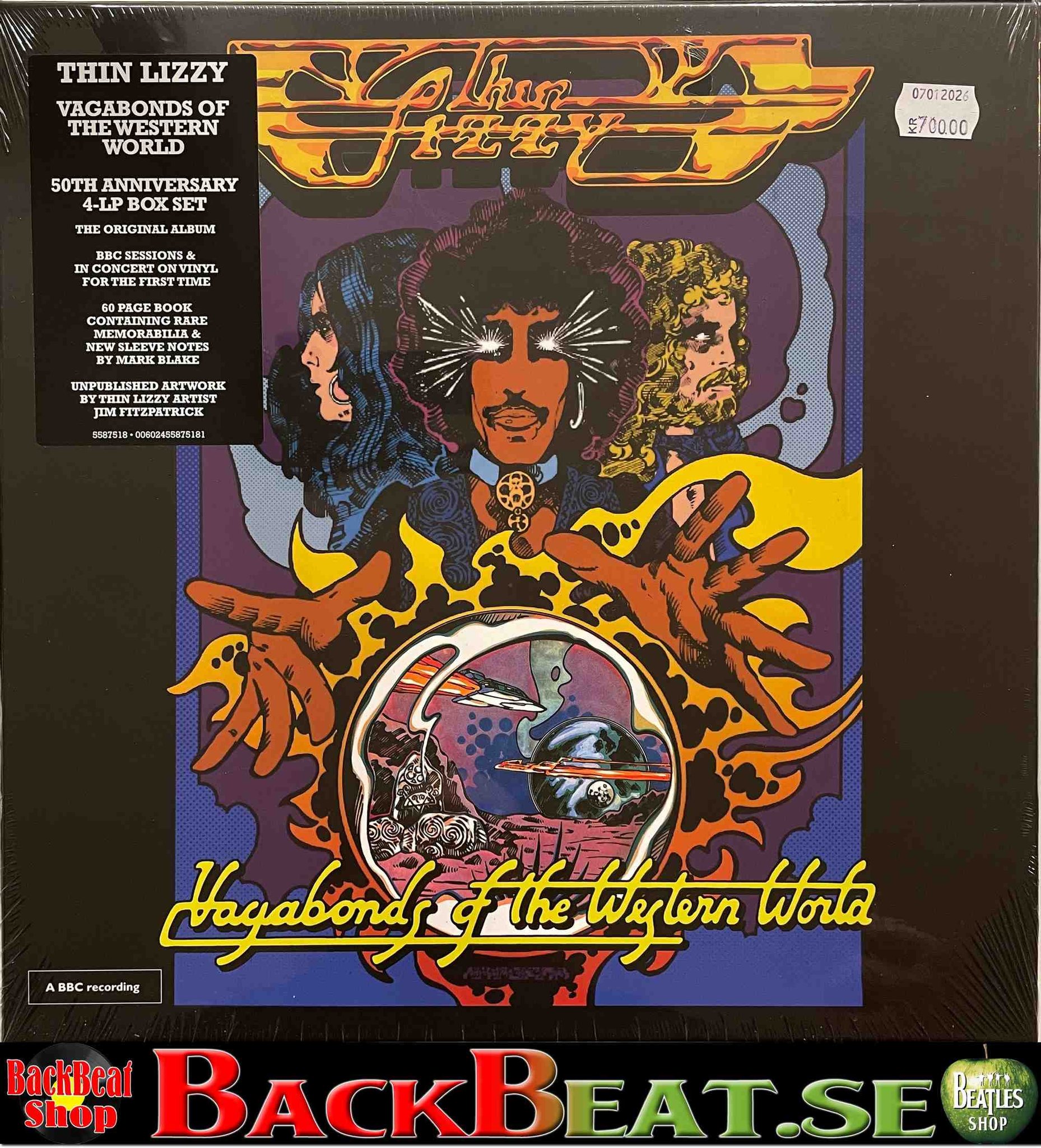 THIN LIZZY - VAGABONDS OF THE WES.. | Köp från backbeat på Tradera ...