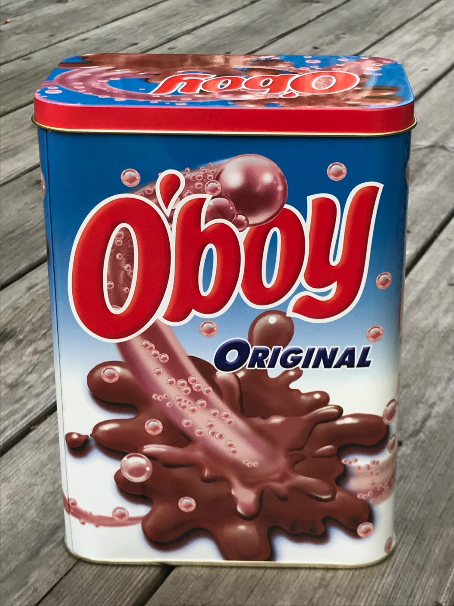 Stor O'boy / Oboy Original plåtburk retro förva.. (406341624) ᐈ Köp på ...