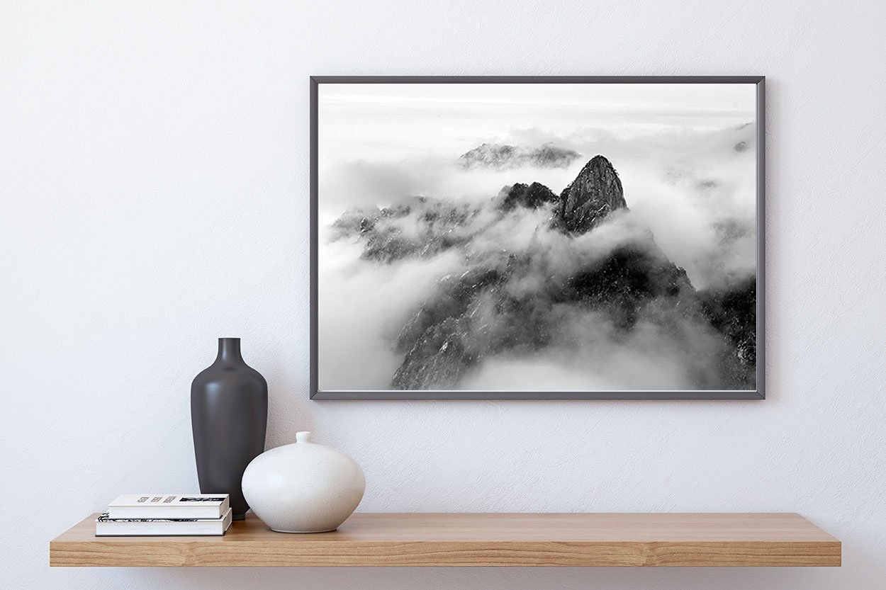 Se produkter som liknar Poster Bergstopp i molnen 50x.. på Tradera ...