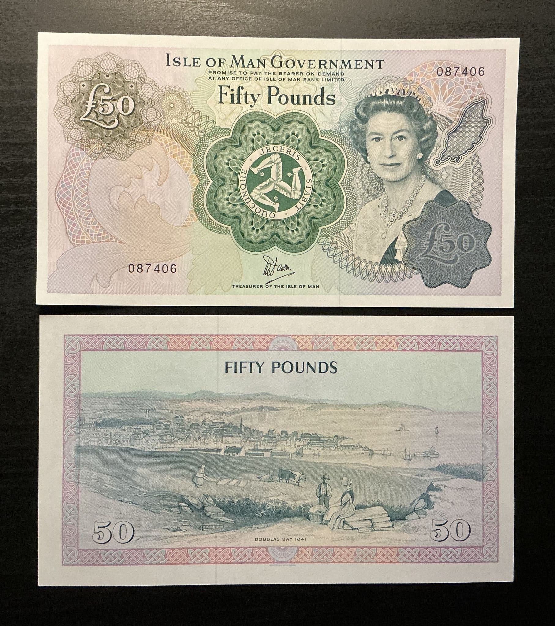 Se produkter som liknar Isle of Man 50 pounds sedel (.. på Tradera ...