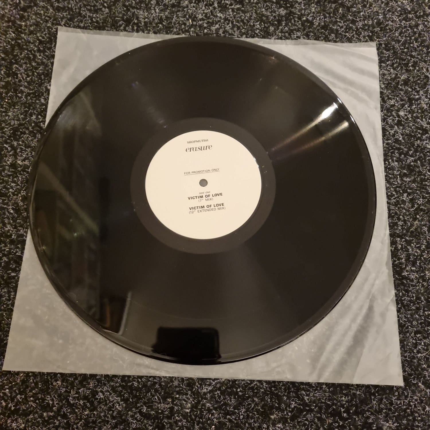 Erasure - Victim Of Love UK Promo 12" Vinyl | Köp på Tradera (693281043)