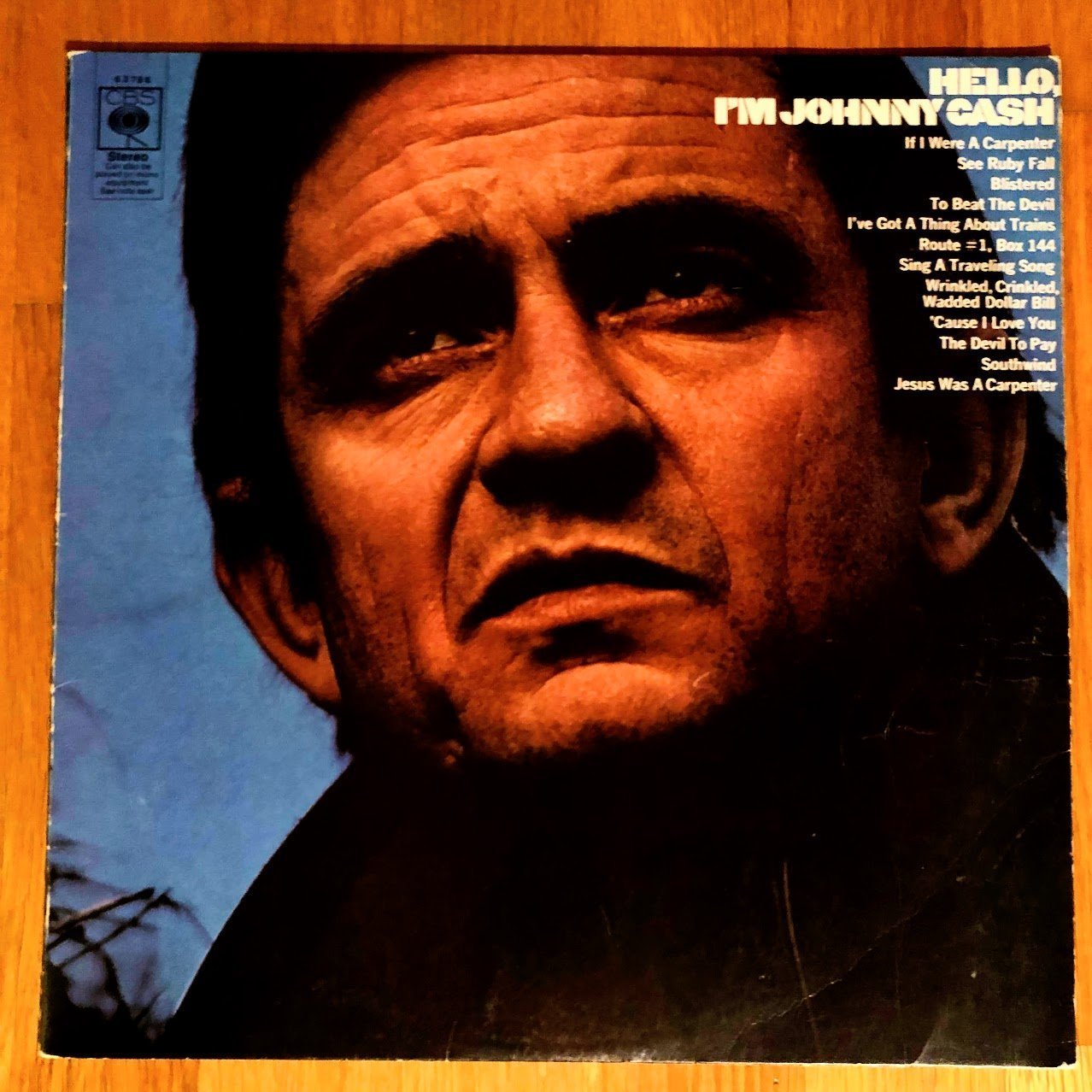 Johnny Cash vinyl-LP - "Hello I´m Johnny Cash" .. | Köp på Tradera ...