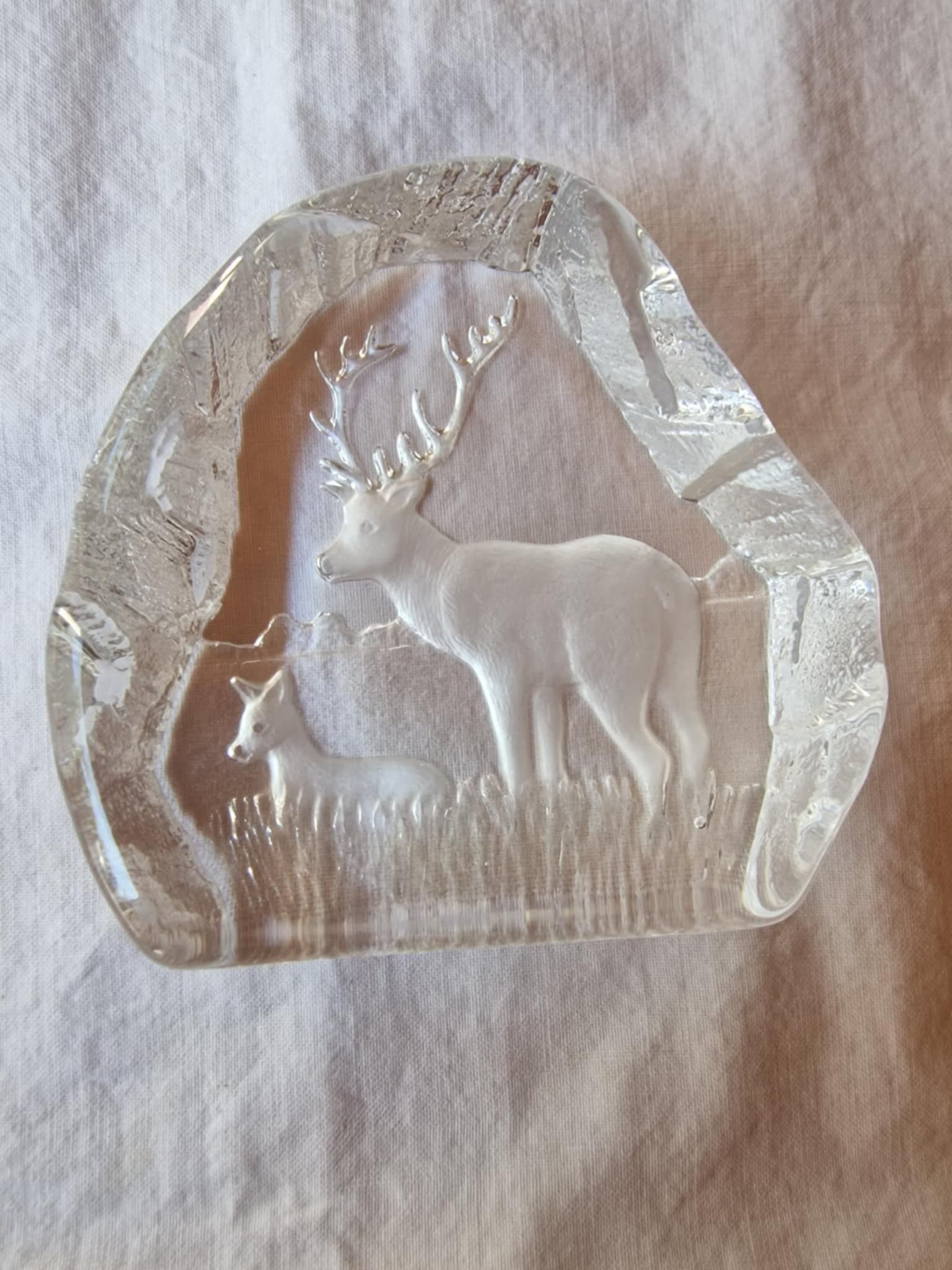 Svenskt glas wwf Paul Isling glasblock glas Kro.. | Köp på Tradera ...