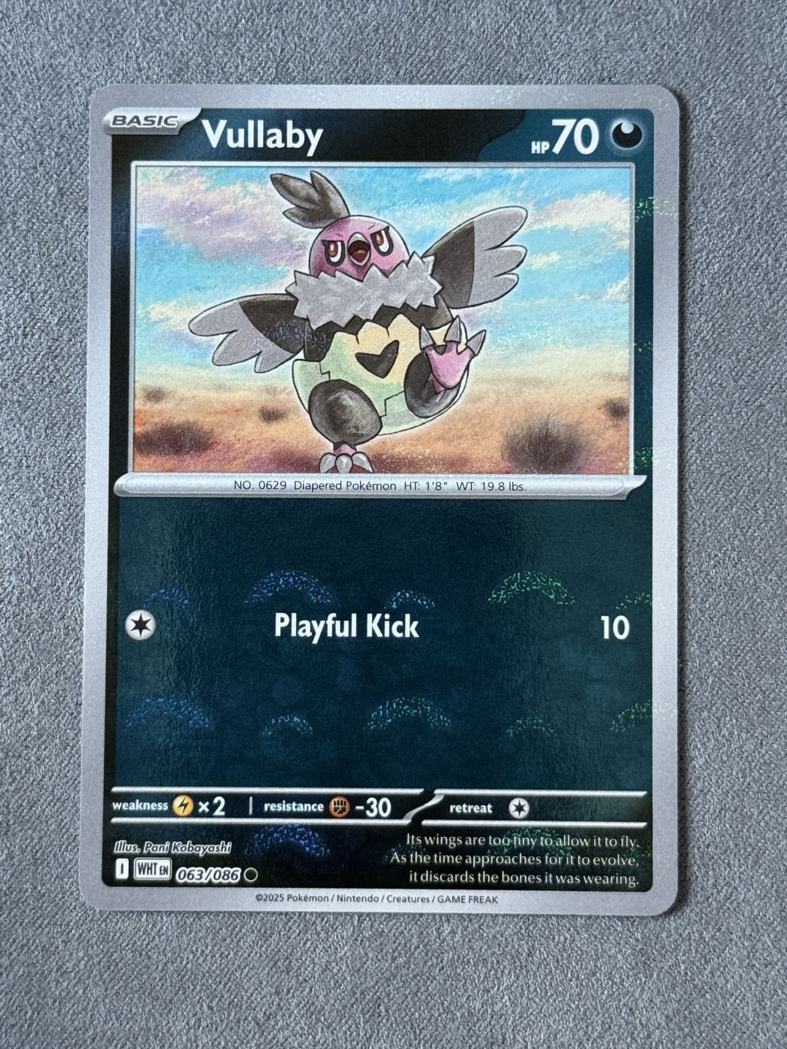 Vullaby 63/86 - Pokéball Reverse - Pokémon Whit.. | Köp på Tradera ...
