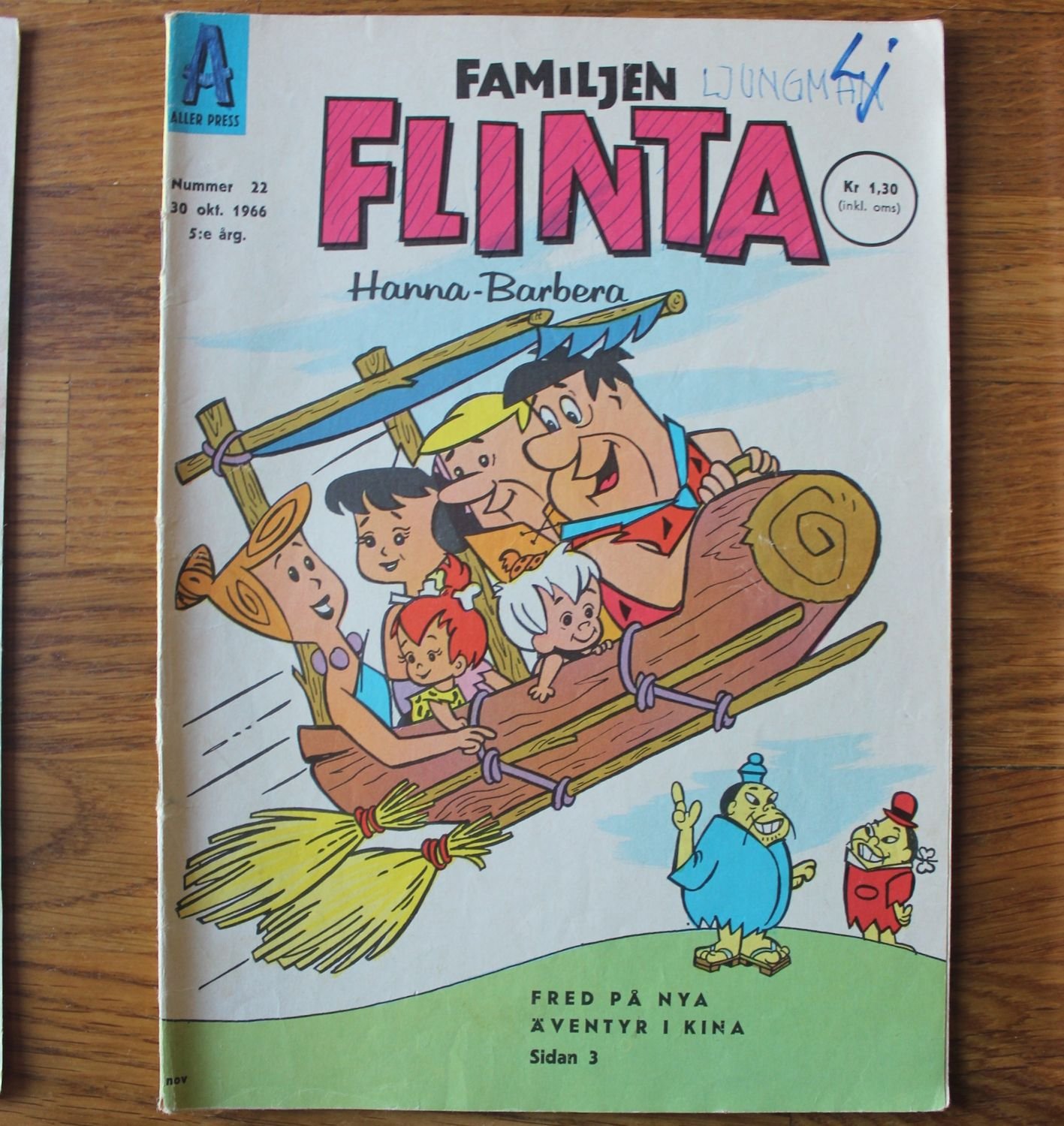 FAMILJEN FLINTA 1966 NR 22 | Köp från Natrax Sports på Tradera (638582217)