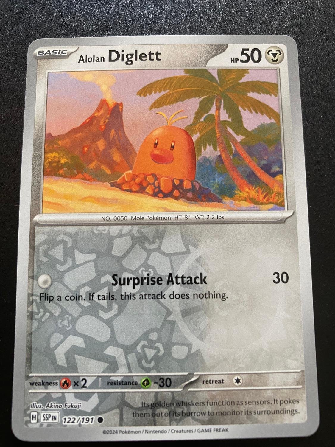 Alolan Diglett 122/191 rev holo | Köp på Tradera (669271222)
