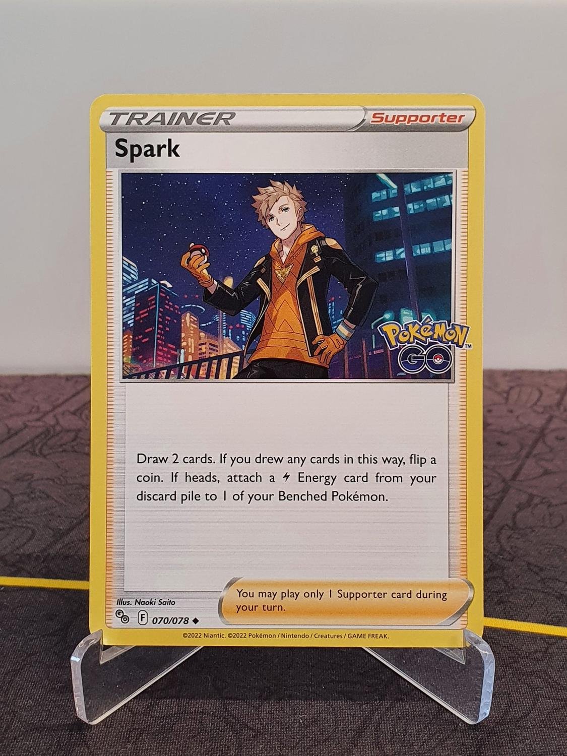 SPARK 070/078 - Trainer - Pokémon GO - Pokémon .. | Köp på Tradera ...