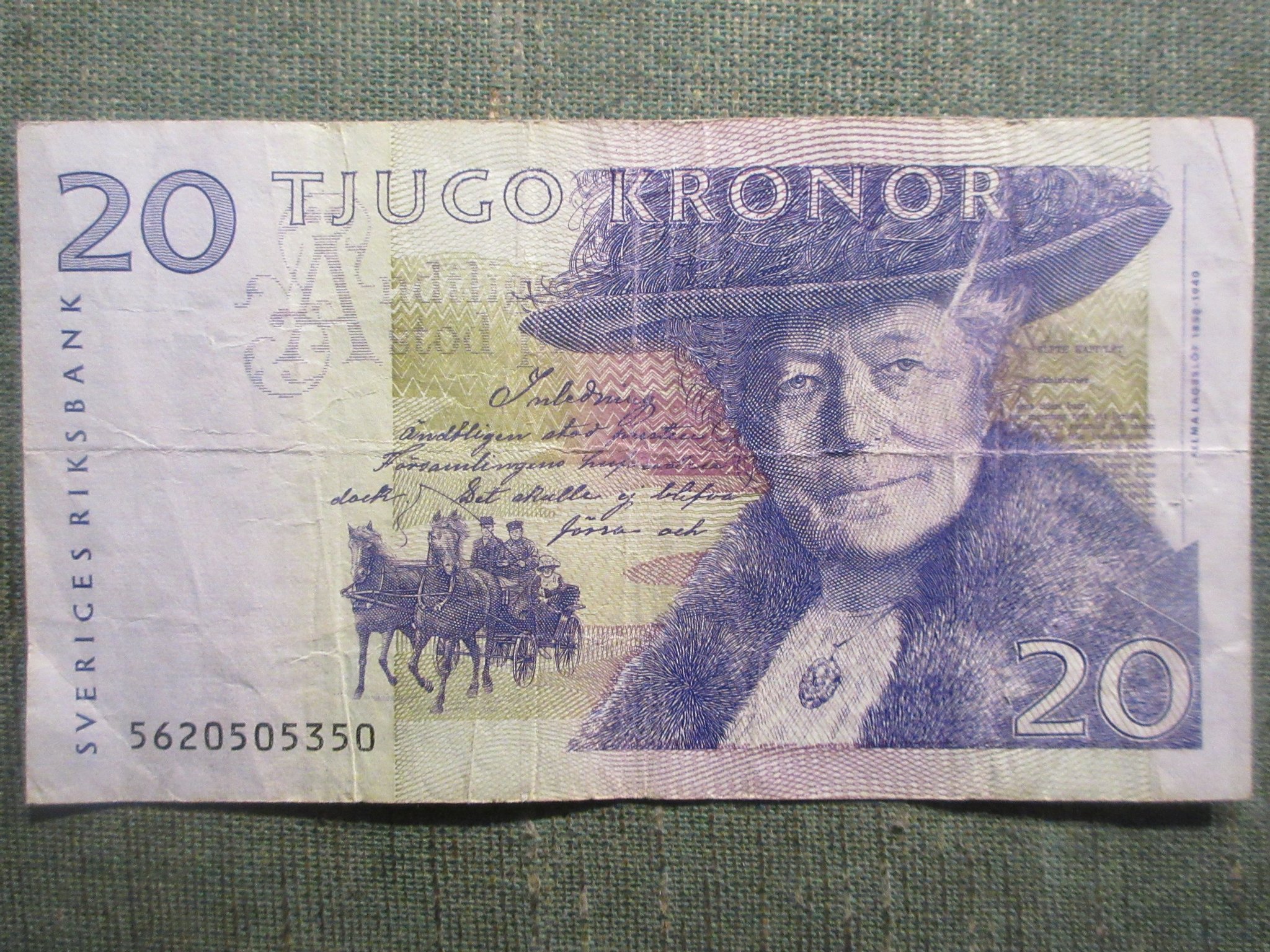 Se produkter som liknar ÄLDRE SEDEL (20 KRONOR på Tradera (629772828)