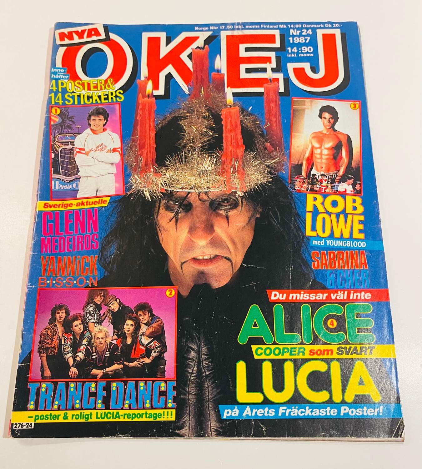 Tidningen OKEJ ! Nr 24 - 1987 . | Köp på Tradera (580168396)