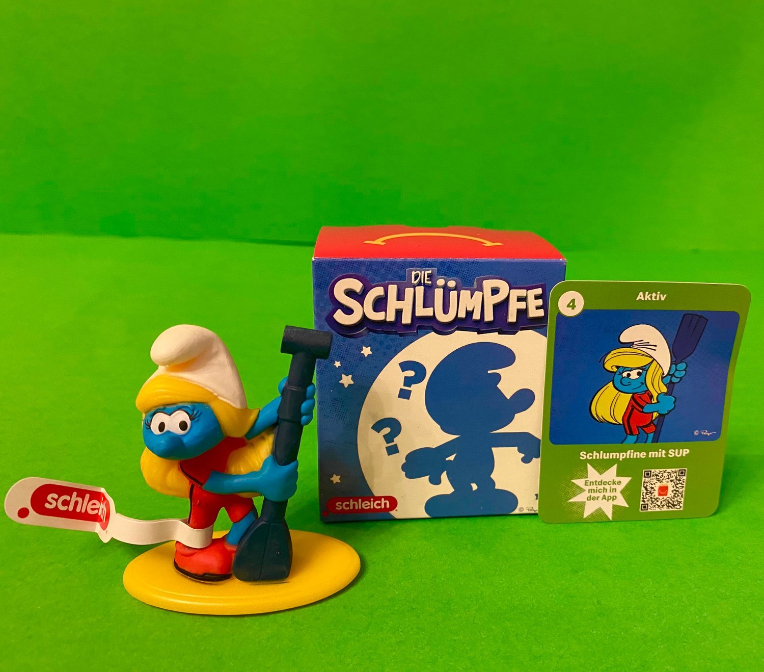 Ny Smurf McDonalds 2022 Smurfan Paddle Board - .. | Köp på Tradera ...