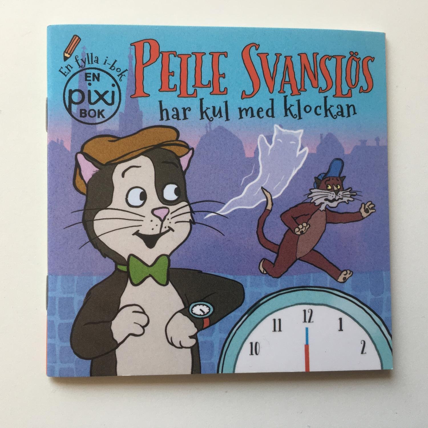 Pixi bok - PELLE SVANSLÖS har kul med klockan | Köp på Tradera (650625312)