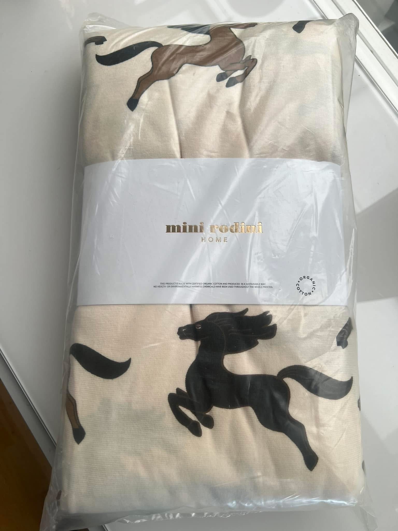Mini Rodini Home jr/adult påslakanset med hästa.. | Köp på Tradera ...