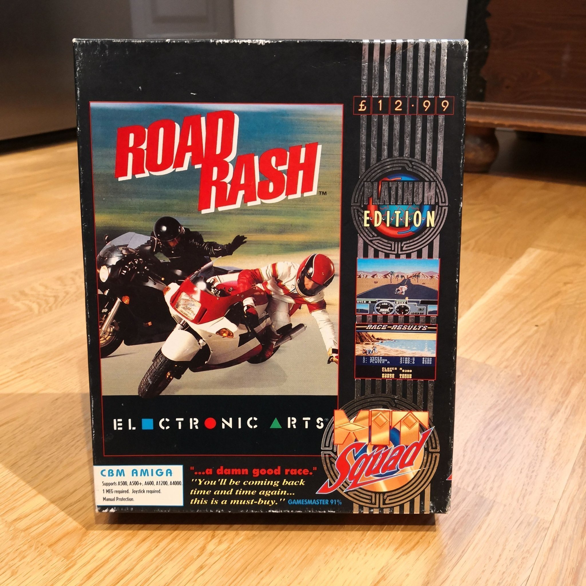 Road Rash – Klassiskt Commodore Amiga-spel – Ko.. | Köp på Tradera ...