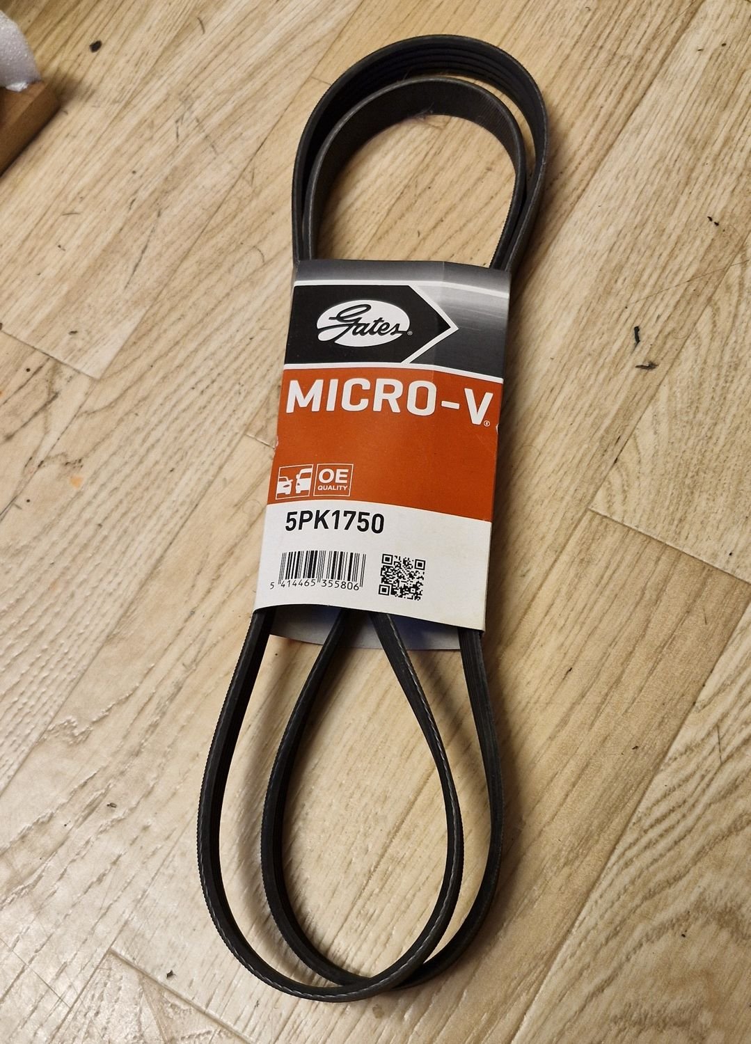 Drivrem. Multirem. Gates micro v-kit 5pk 1750 | Köp på Tradera (710742209)