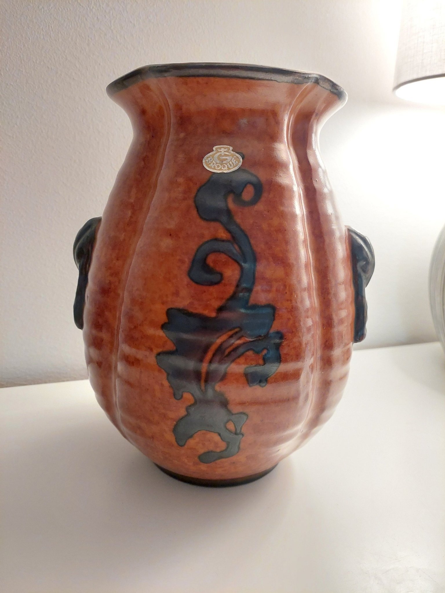 Gabriel Burmeister "Broque" keramik, Art Deco, .. | Köp på Tradera ...