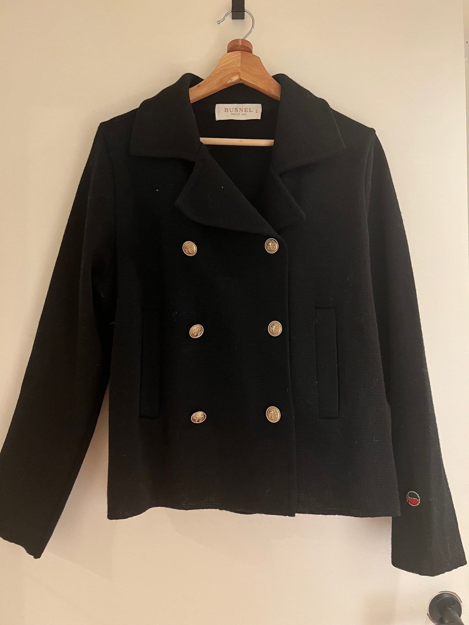 Busnel Indra Jacket Black 100% ull | Köp på Tradera (639856356)