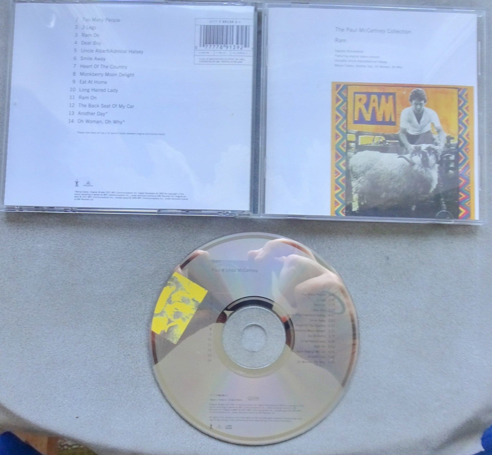 Paul McCartney - Ram CD 1971/1993 | Köp på Tradera (675165420)