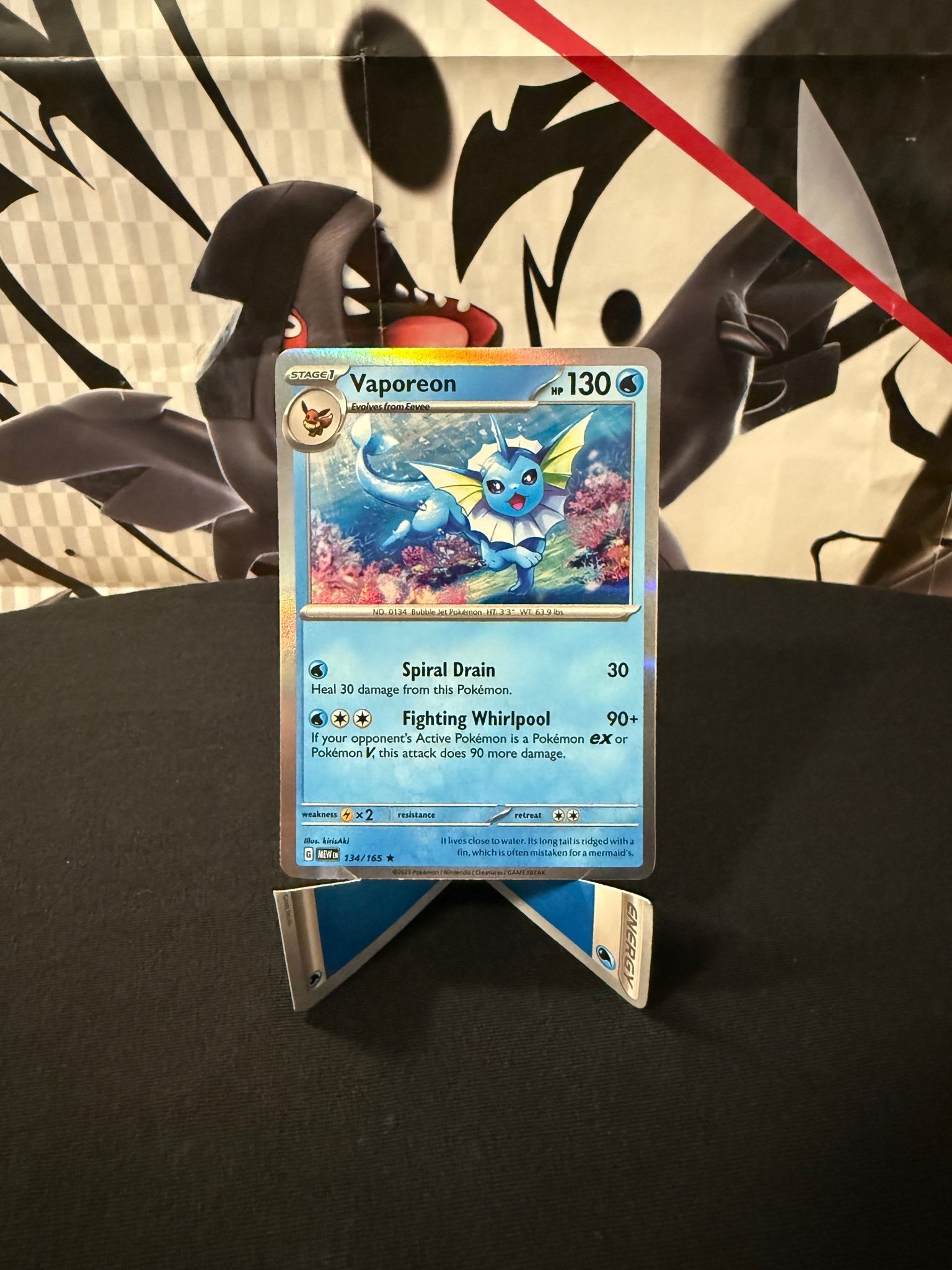 Vaporeon MEW 134/165 holo, Pokemon 151 | Köp på Tradera (711882390)