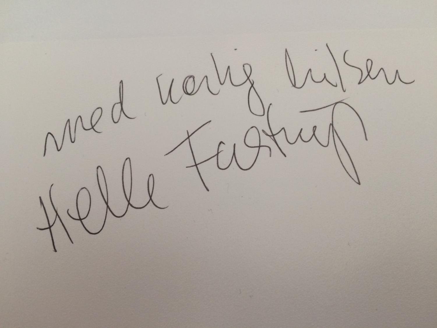 Se produkter som liknar Helle Fastrup - Skådespelerska på Tradera ...