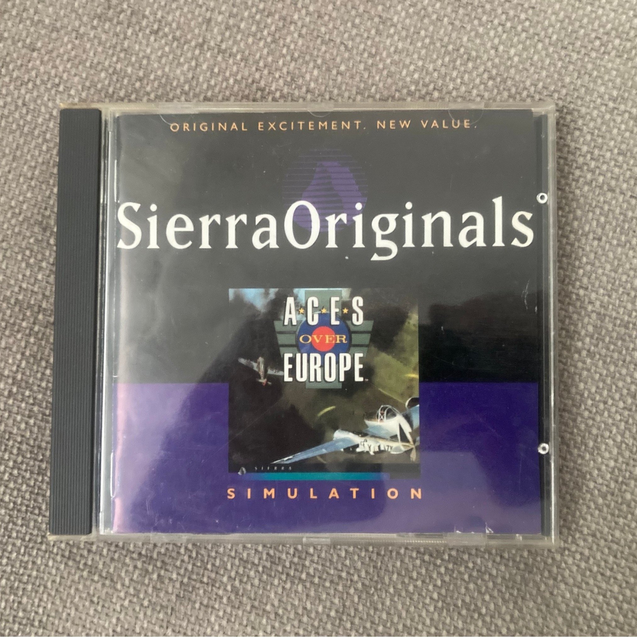 Dataspel | Aces Over Europe | pc / cd-rom retro.. | Köp på Tradera ...