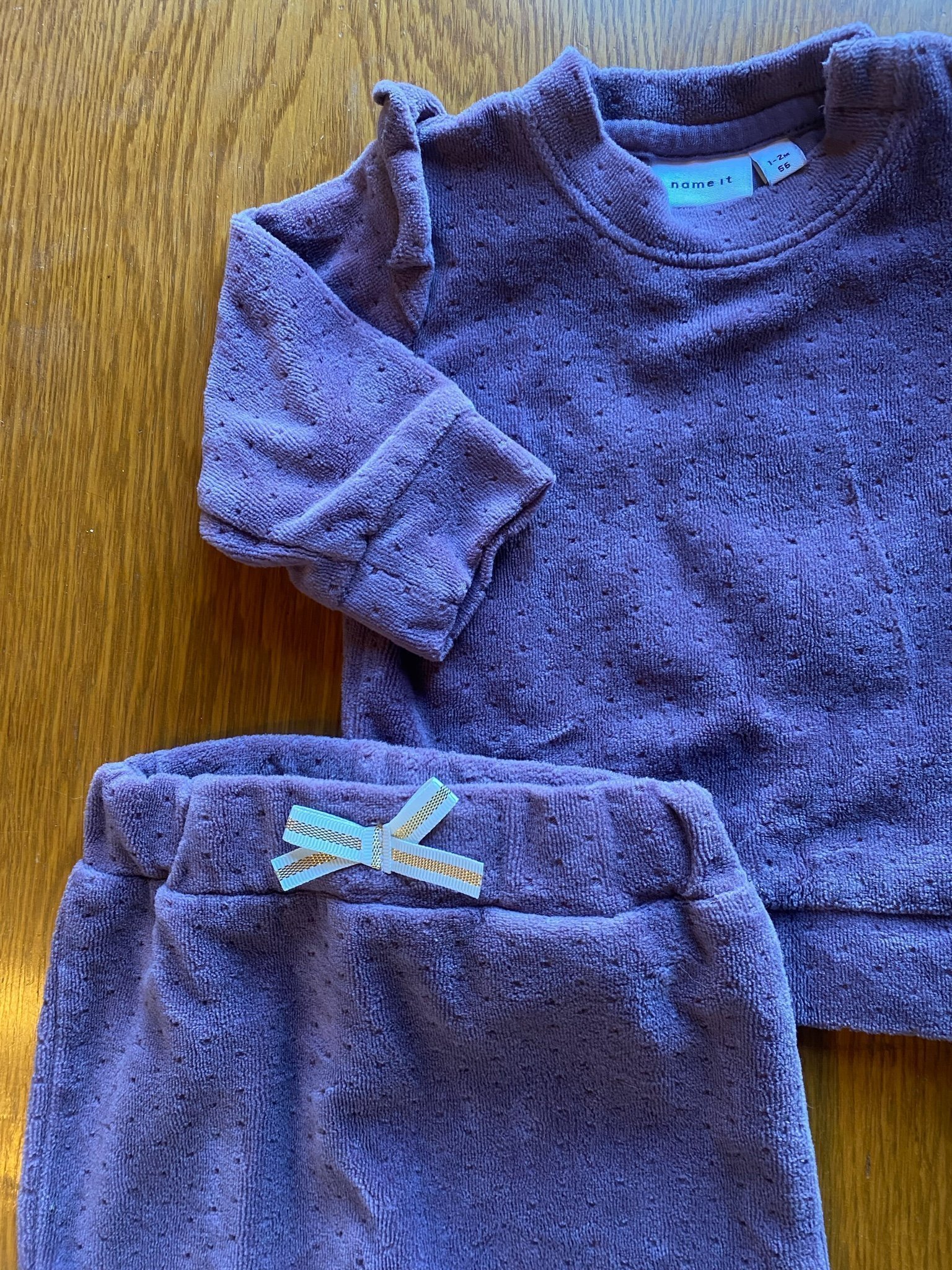 Lila Set - Tröja och Byxor - Name it - Storlek 56 | Köp på Tradera ...