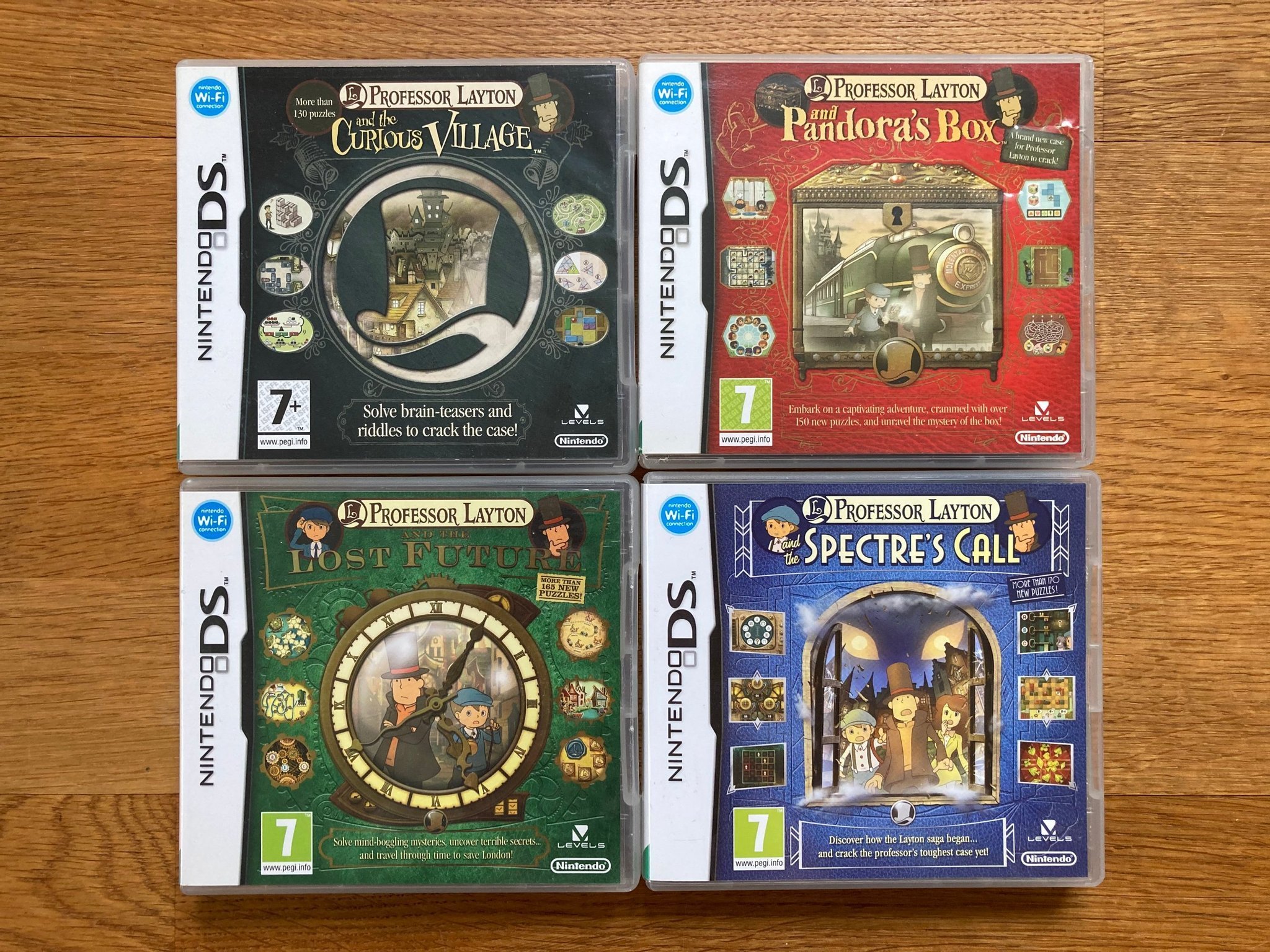 Se produkter som liknar Alla 4 Professor Layton-spel .. på Tradera ...