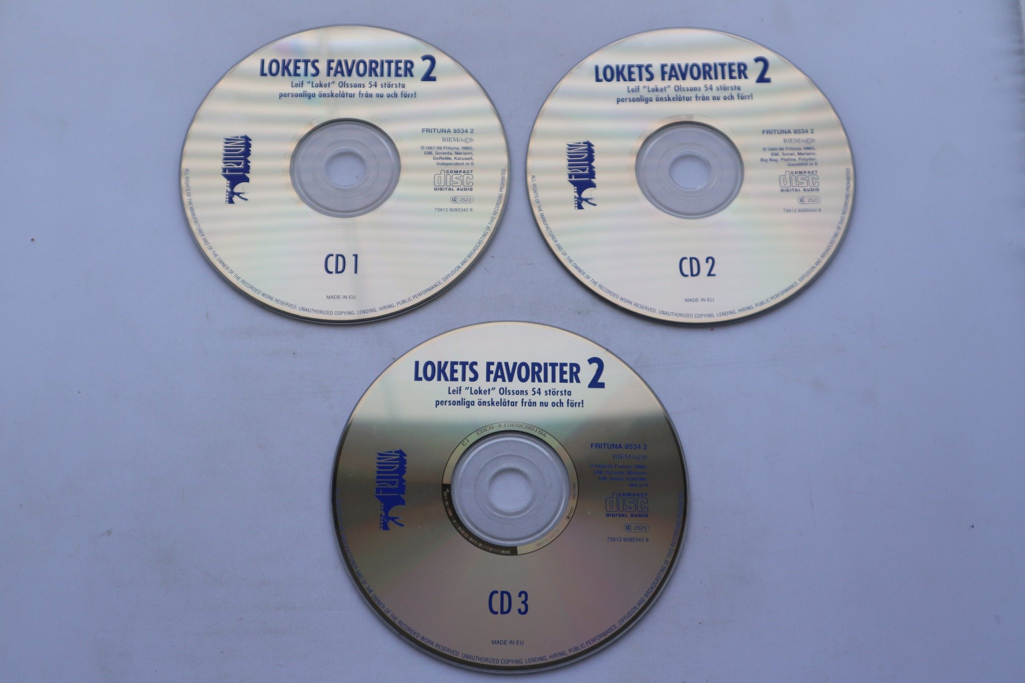 Lokets Favoriter 2 - Leif "Loket" Olssons 54 st.. | Köp på Tradera ...