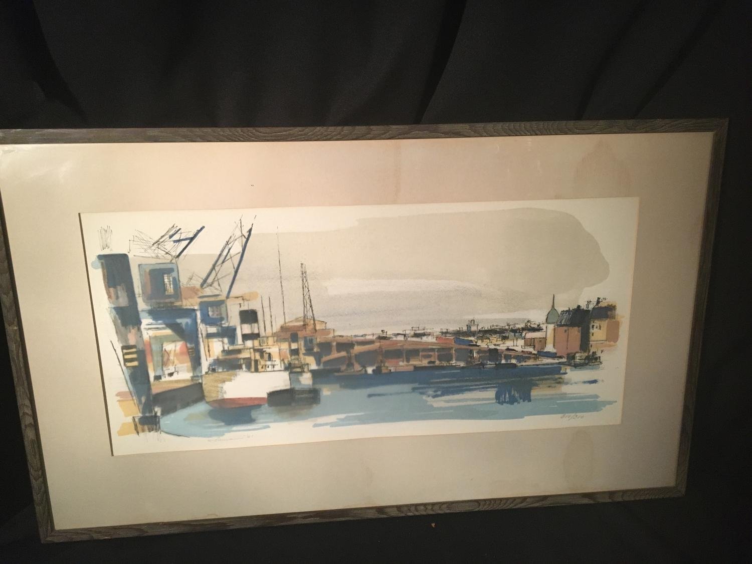 Litografi Harry Wichmann signerad o numrerad | Köp på Tradera (588668143)