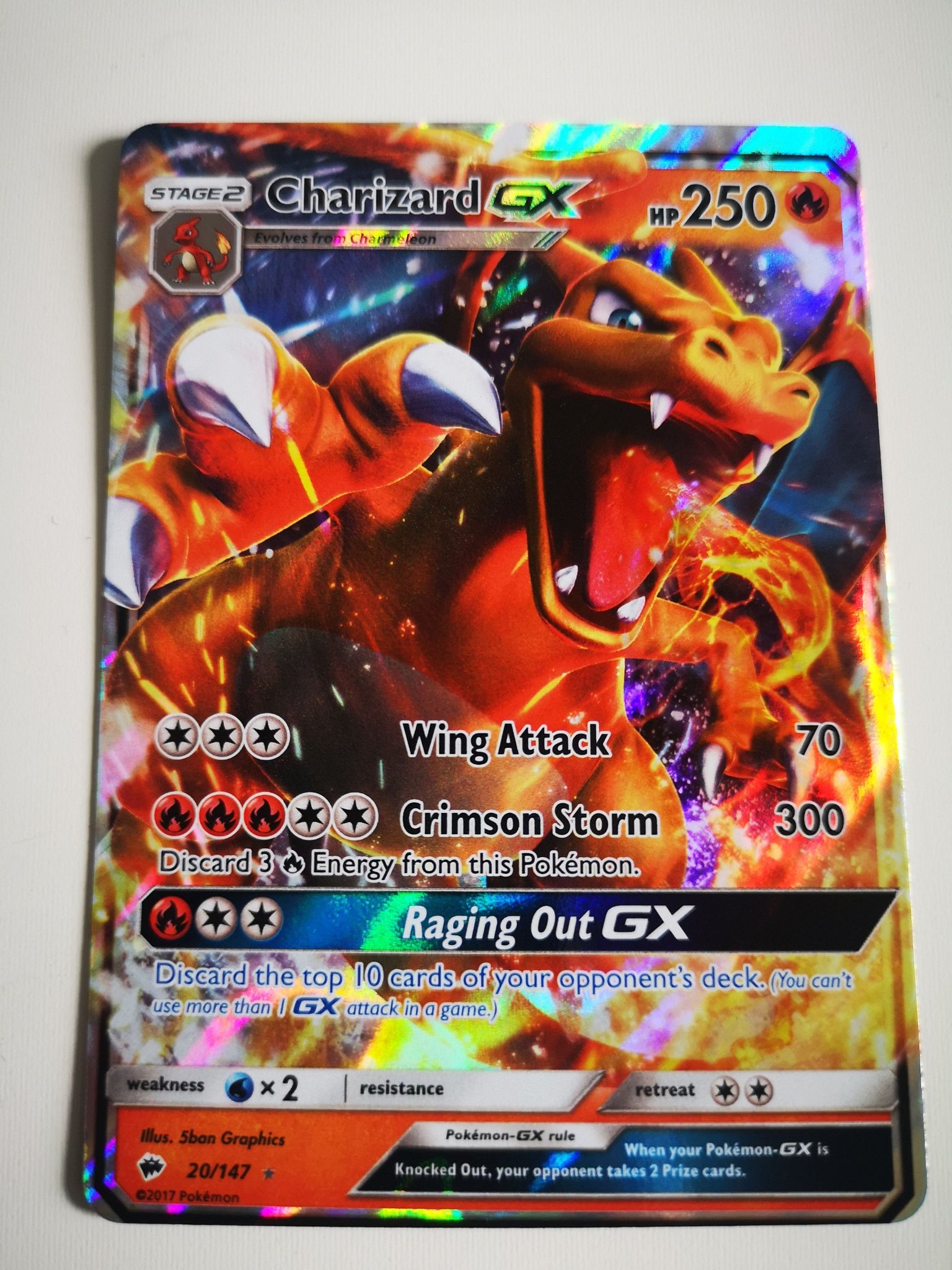 Rainbow charizard burning shadows - dogsfopt