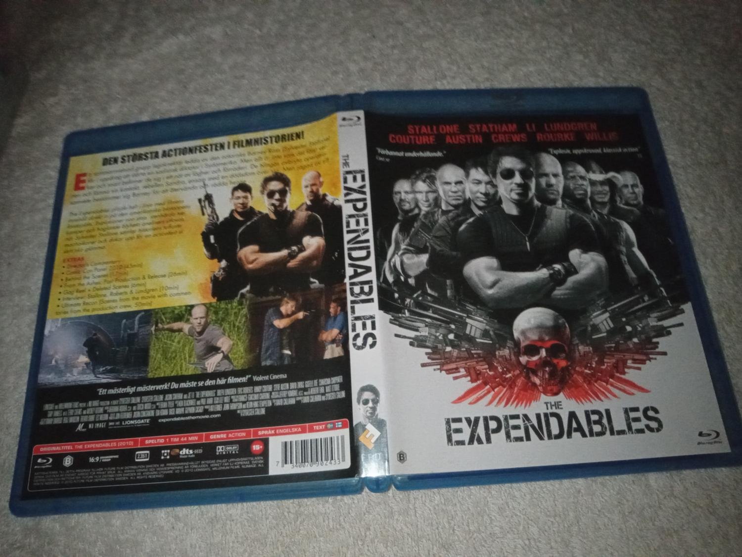 The Expendables (Blu-ray), Sylvester Stallone, .. | Köp på Tradera ...