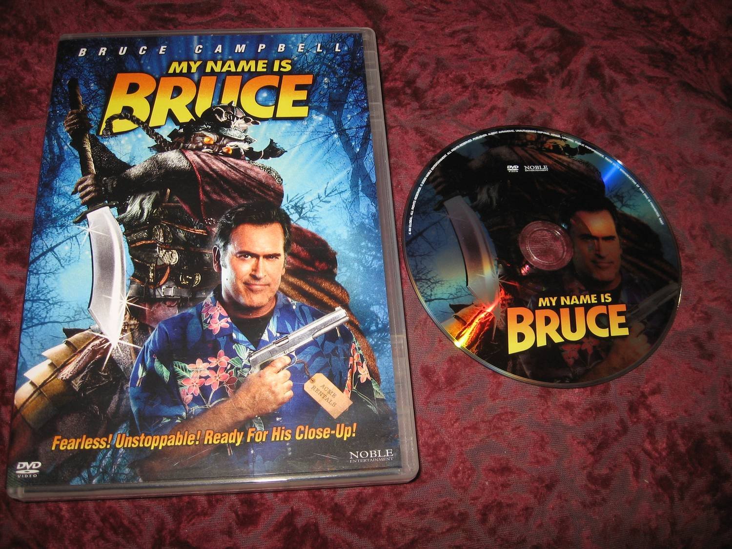 MY NAME IS BRUCE (BRUCE CAMPBELL,TED RAIMI,GRAC.. | Köp på Tradera ...