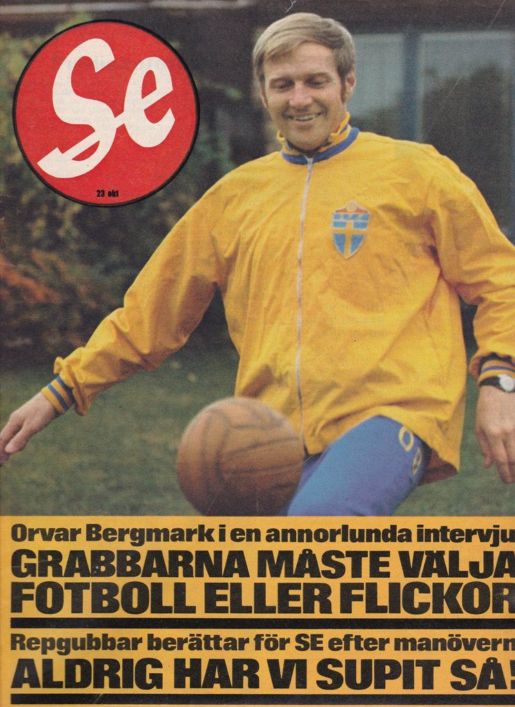 SE 1969-43 Fotboll Ove Kindvall Orvar Bergmark... (249201382) ᐈ Köp på ...