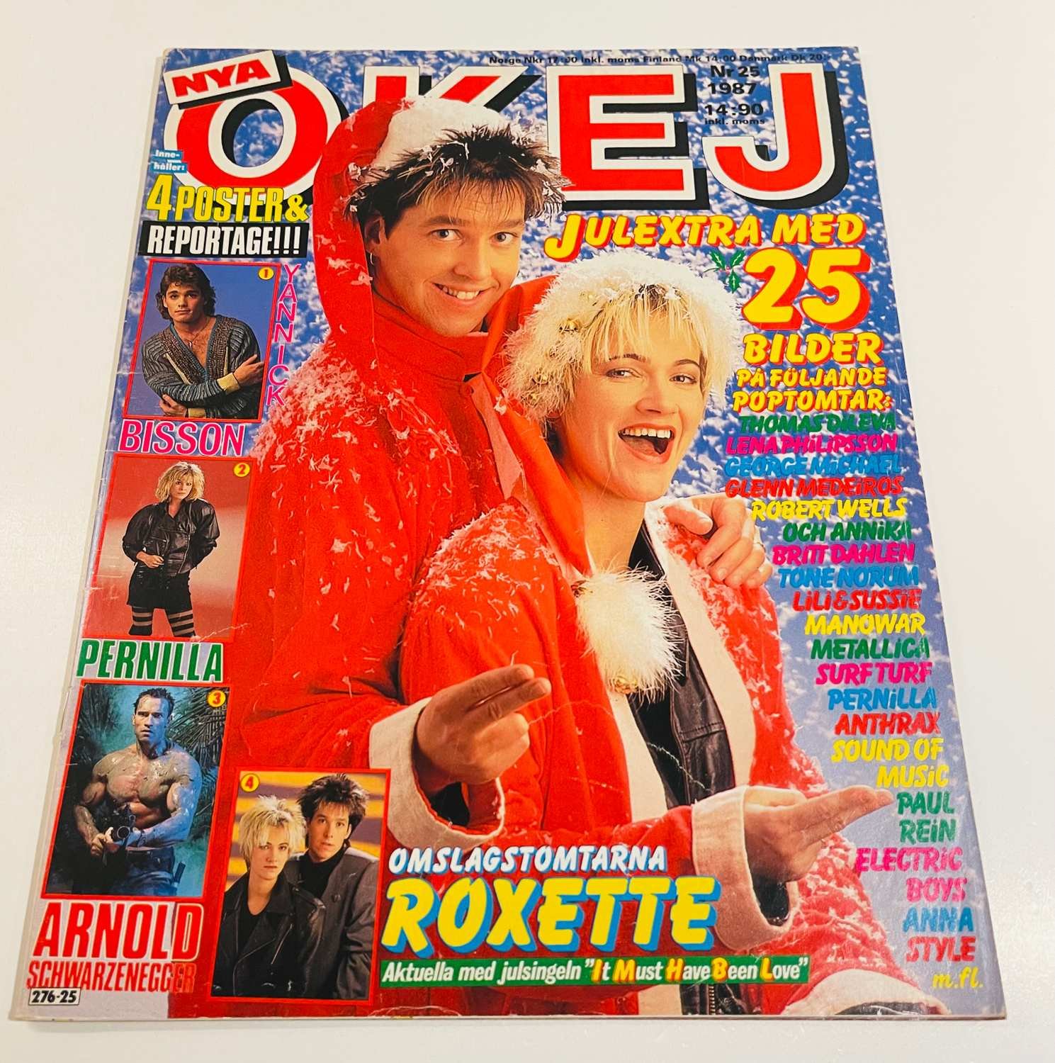 Tidningen OKEJ ! Nr 25 - 1987. | Köp på Tradera (580168404)
