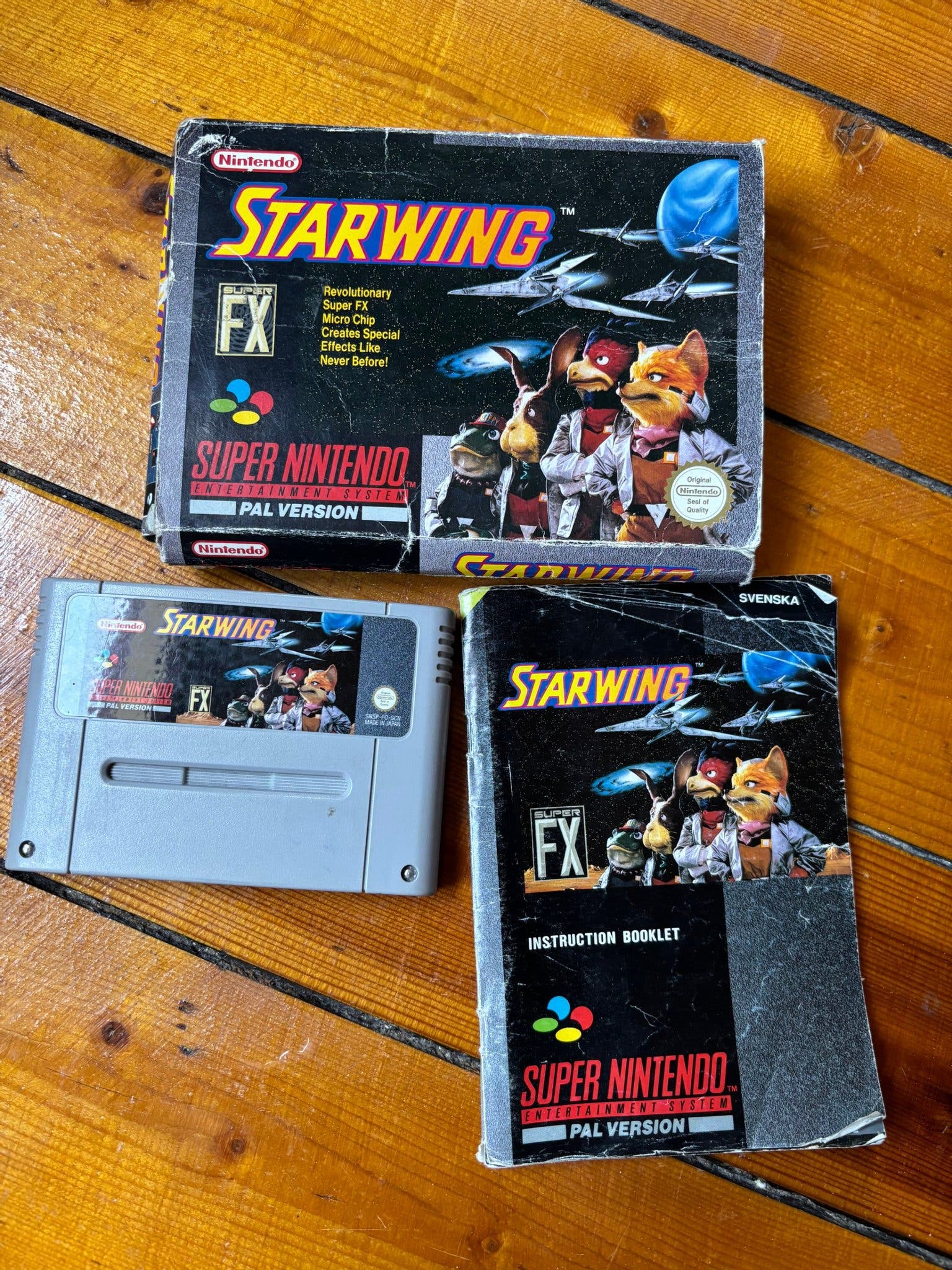 Se produkter som liknar Starwing Super Nintendo Kompl.. på Tradera ...