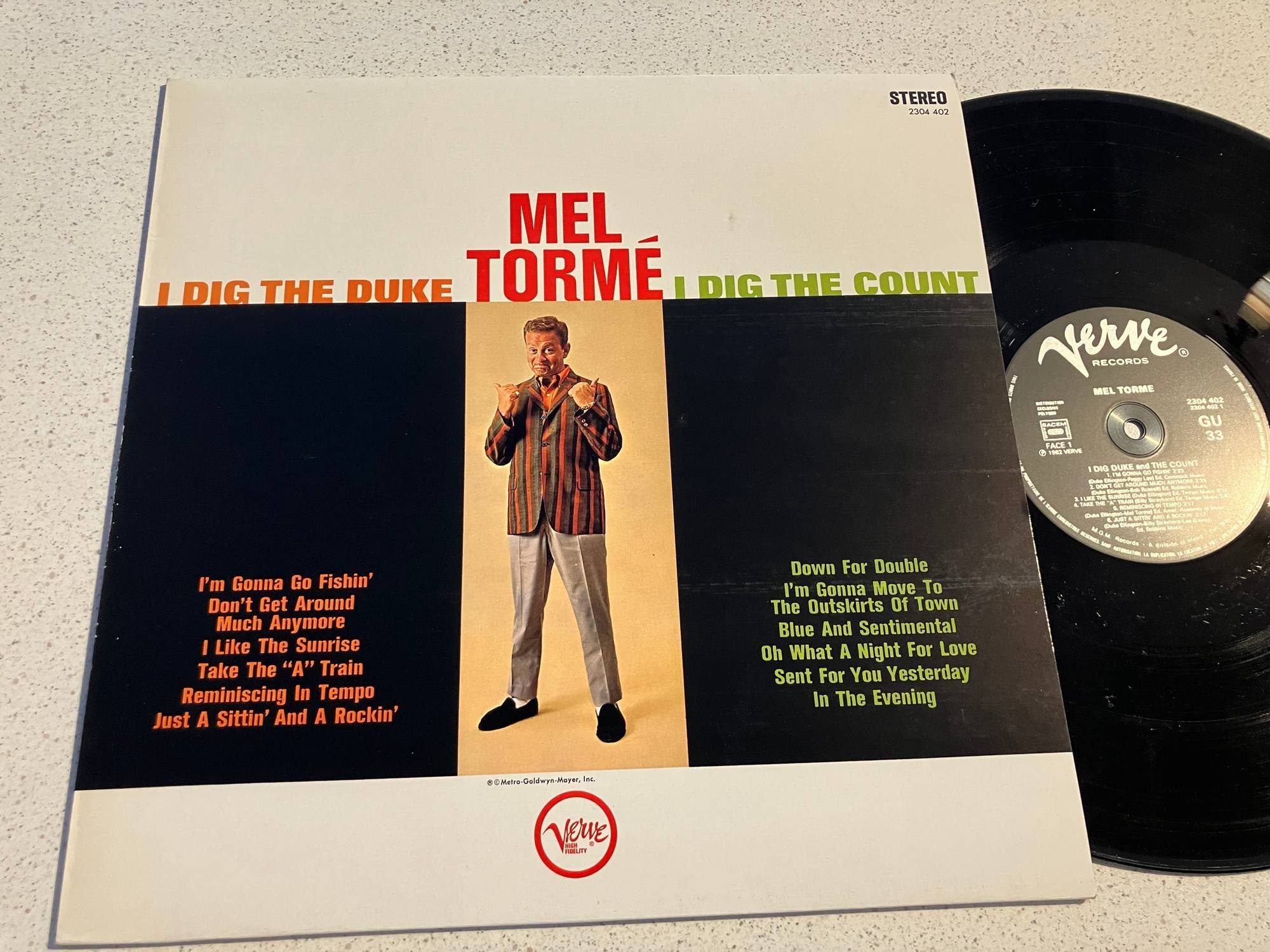 Mel Tormé - I Dig The Duke I Dig The Count LP 1.. | Köp på Tradera ...