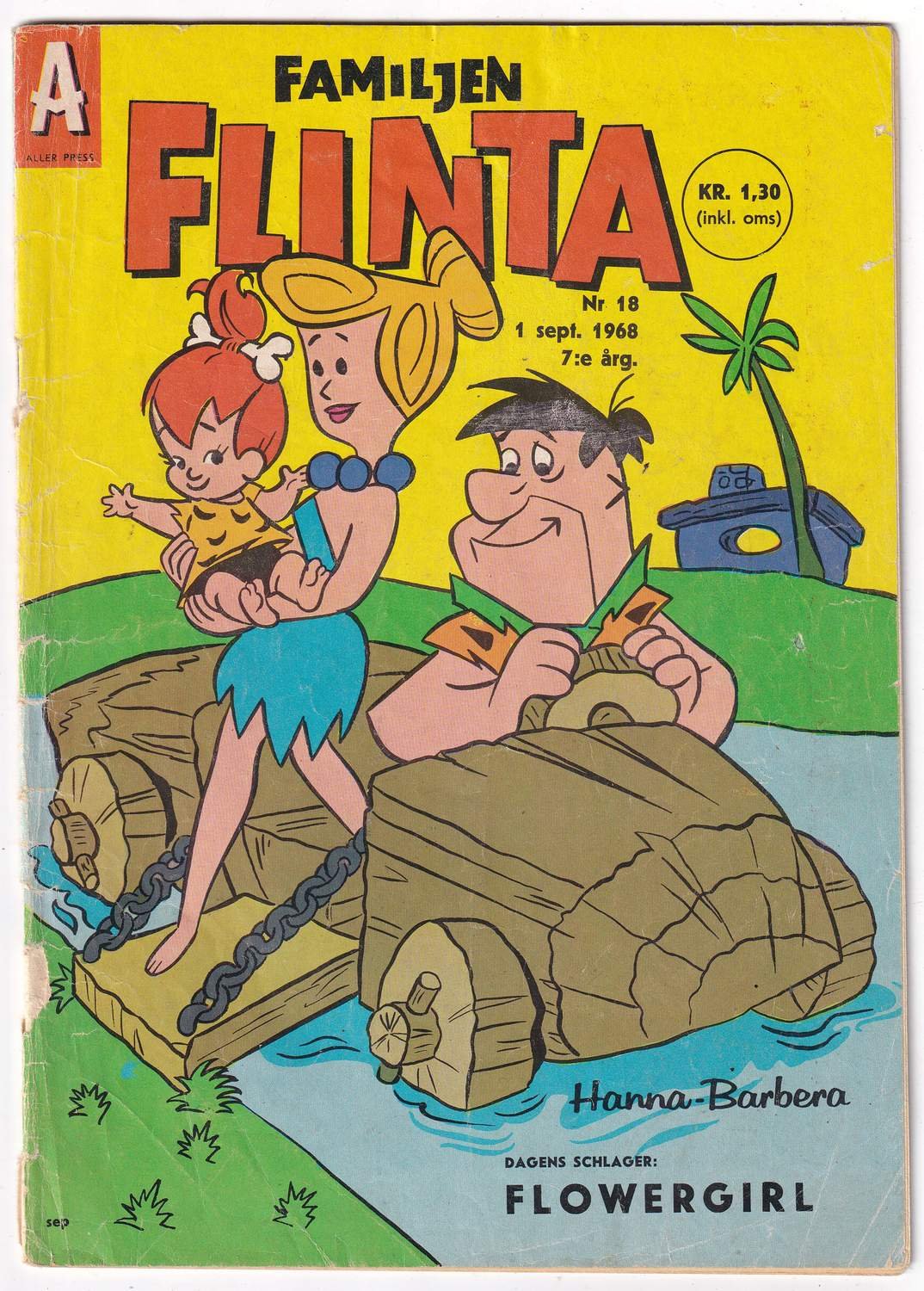 Familjen Flinta 1968-18 | Köp på Tradera (539742934)
