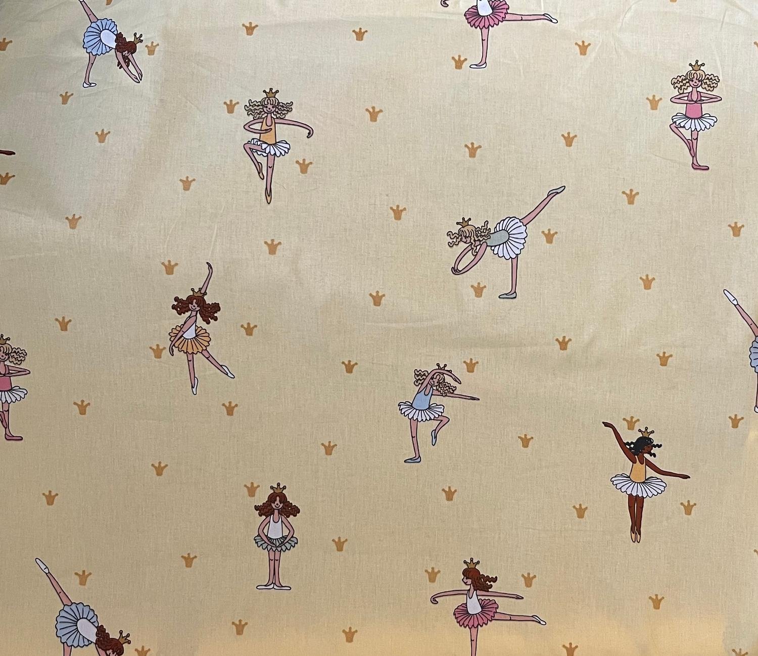 Gulligt tyg med balettdansöser 220cm | Köp från pegi68 på Tradera ...