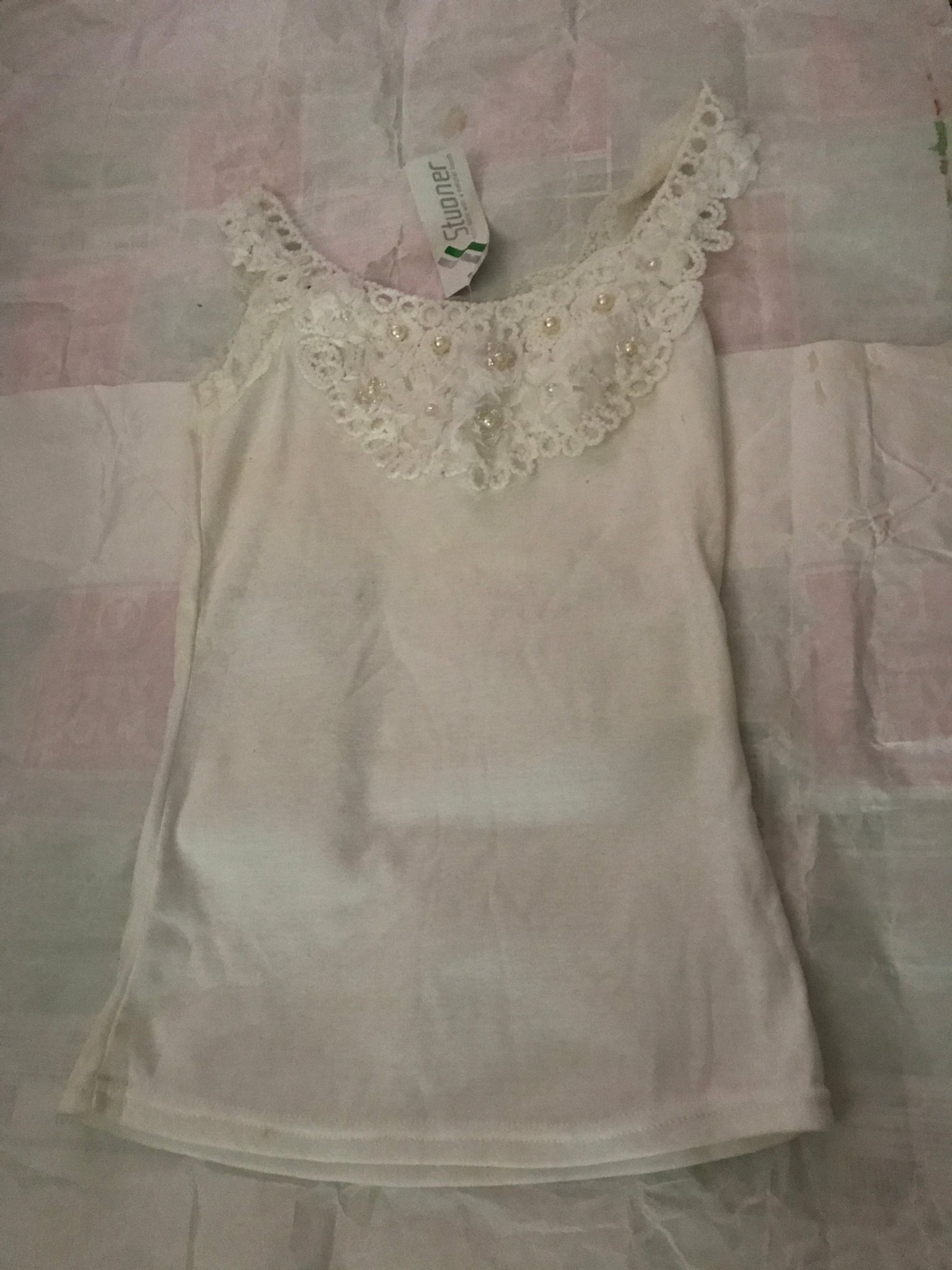 Stuoner vit linne | Köp på Tradera (708509226)