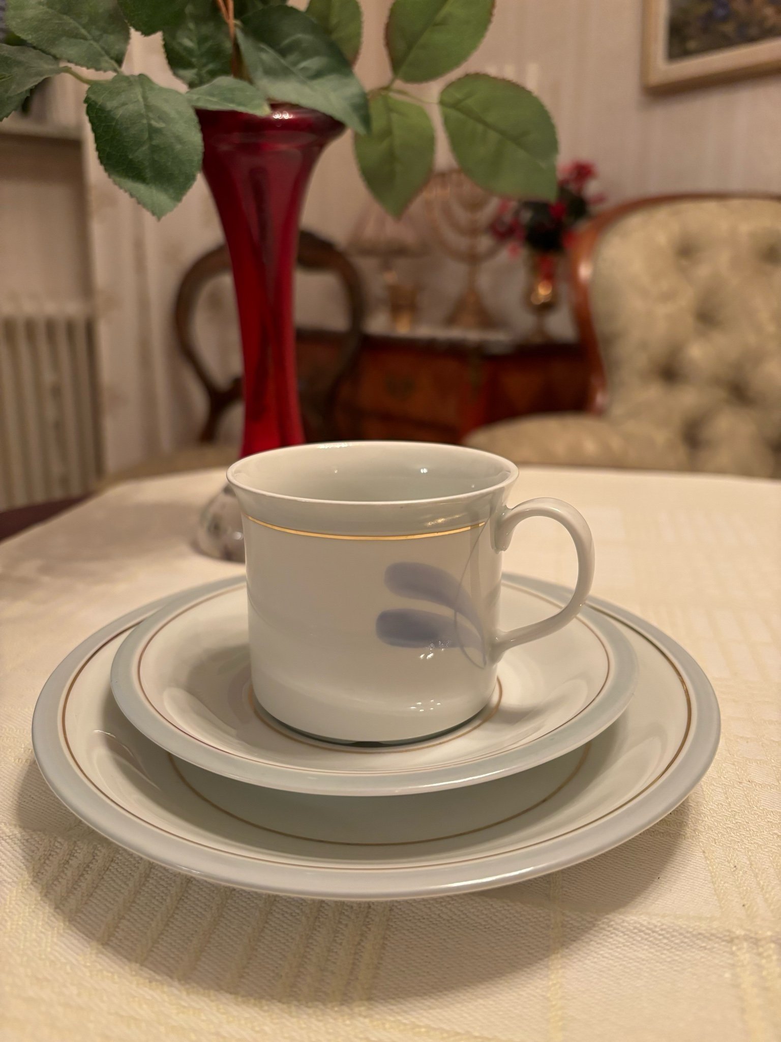 Rörstrand Elysee kaffeservis Jackie Lynd 3 dela.. | Köp på Tradera ...