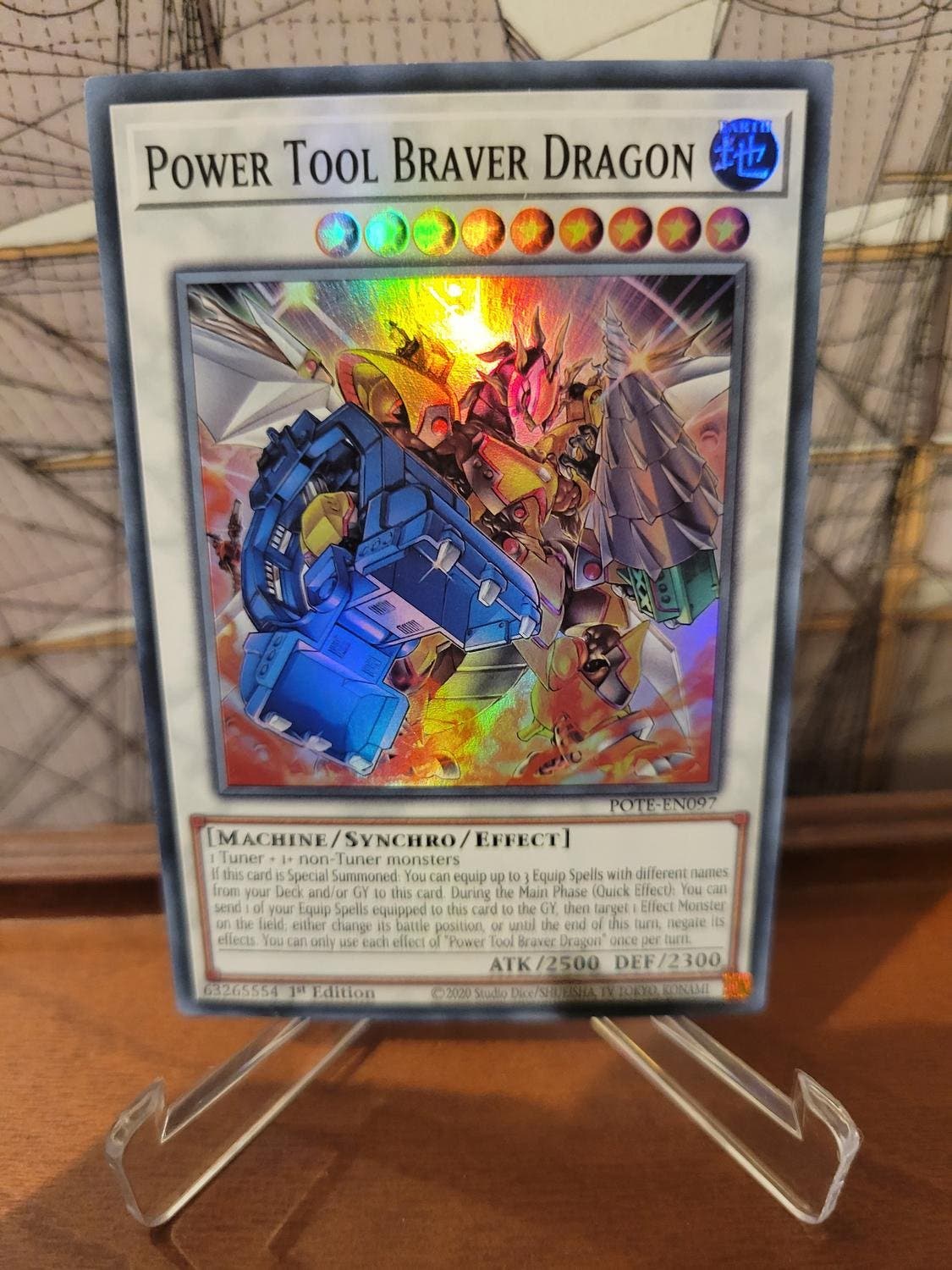 Yu-Gi-Oh Power Tool braver Dragon Super Rare | Köp på Tradera (582089249)