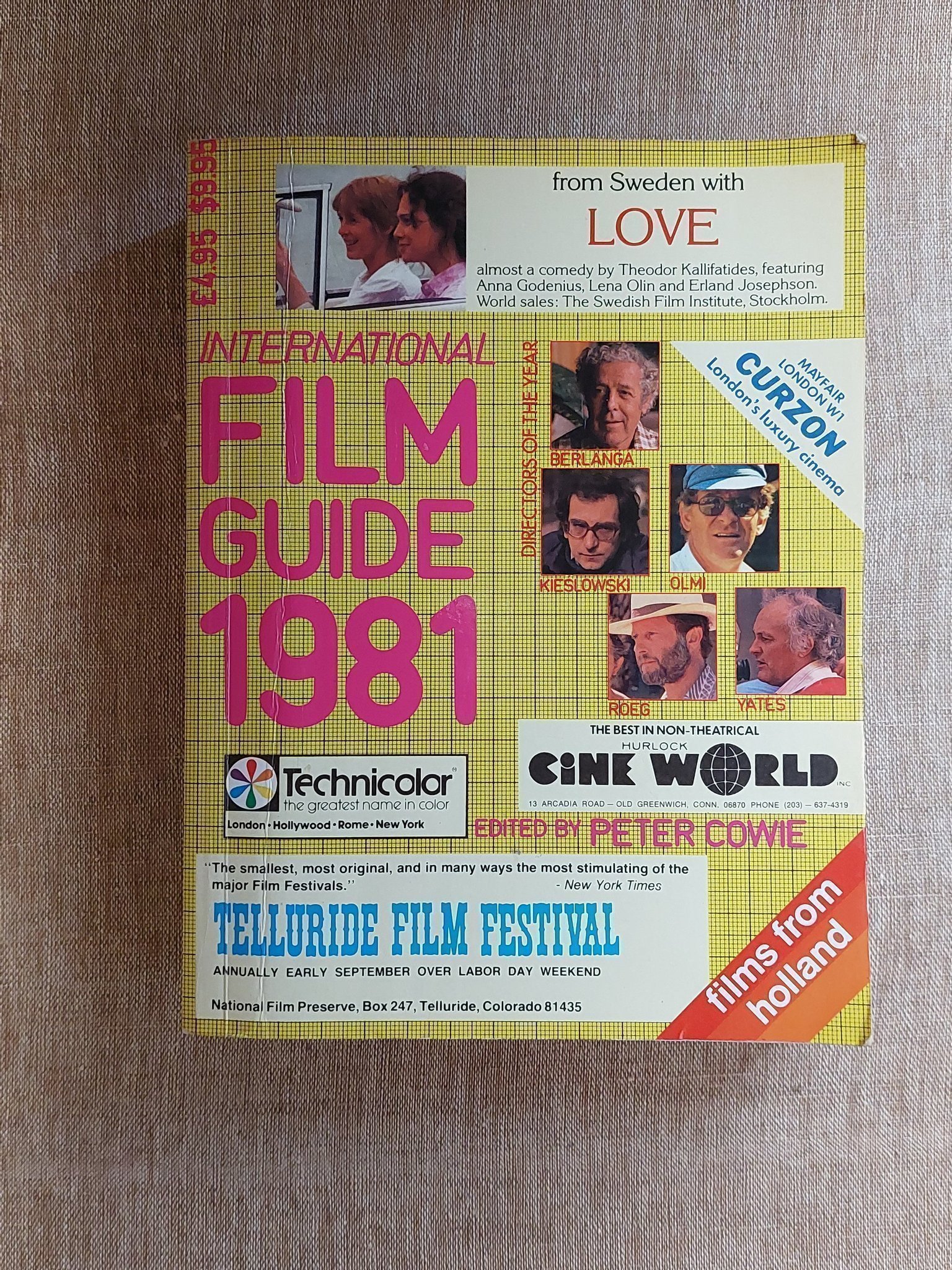 International Film Guide 1981 . mer en 500 sidor | Köp på Tradera ...
