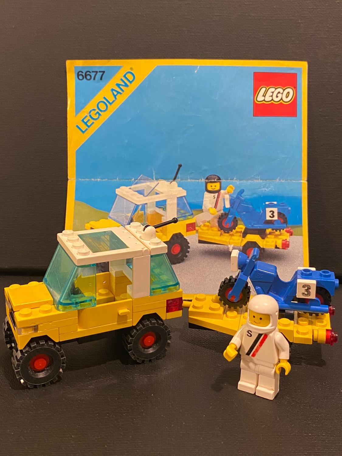 Motocross Racing - LEGO - set 6677 + instruktio.. | Köp på Tradera ...