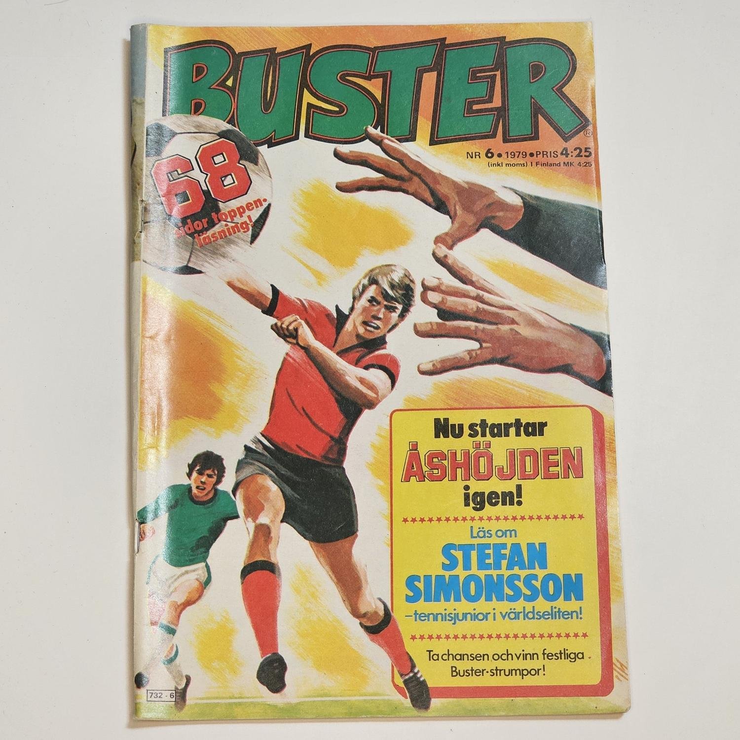 Buster Nr 6 1979 - Stefan Simonsson #VG# | Köp på Tradera (606061751)