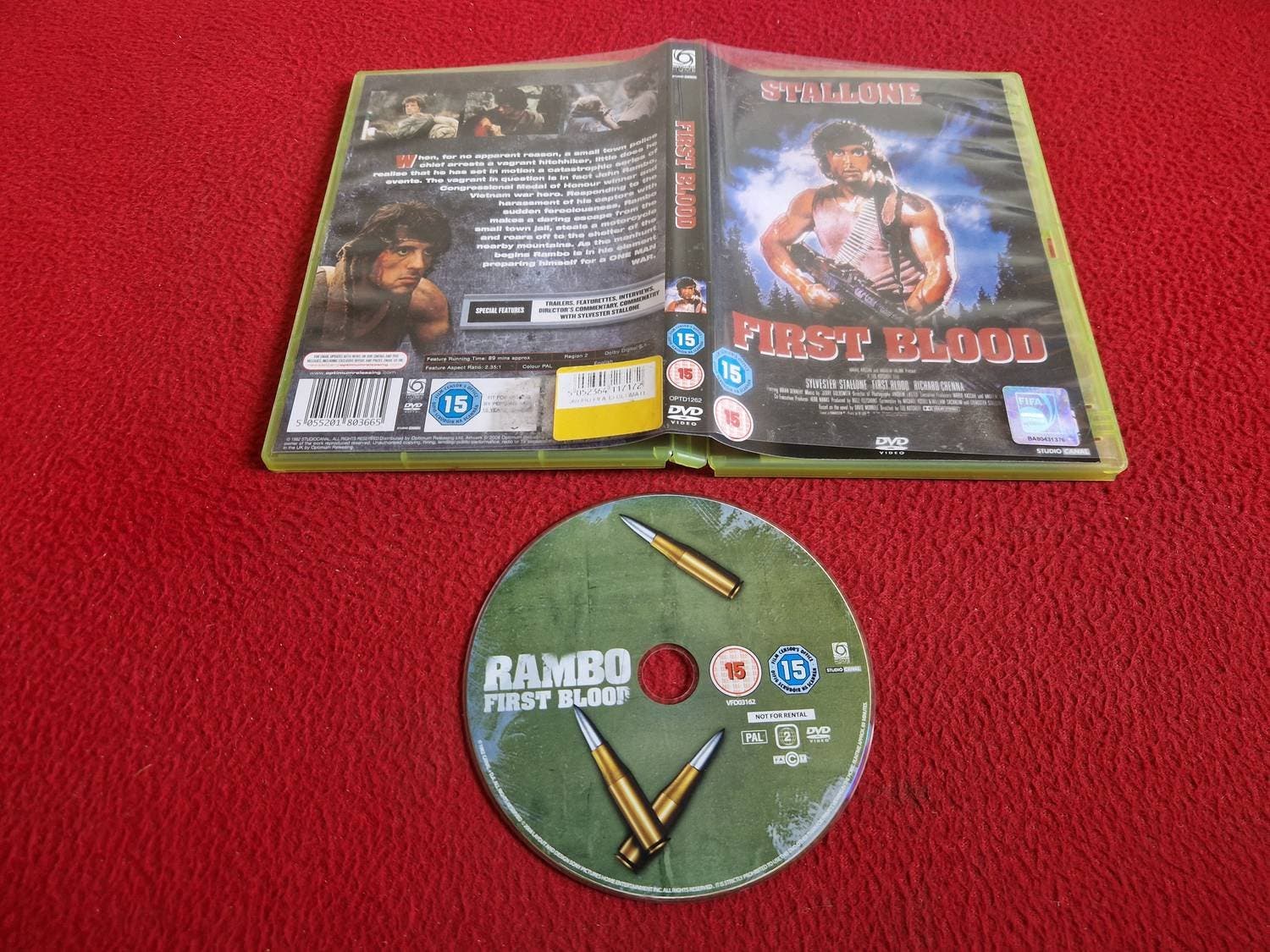 RAMBO FIRST BLOOD DVD | Köp från game-world på Tradera (693157419)
