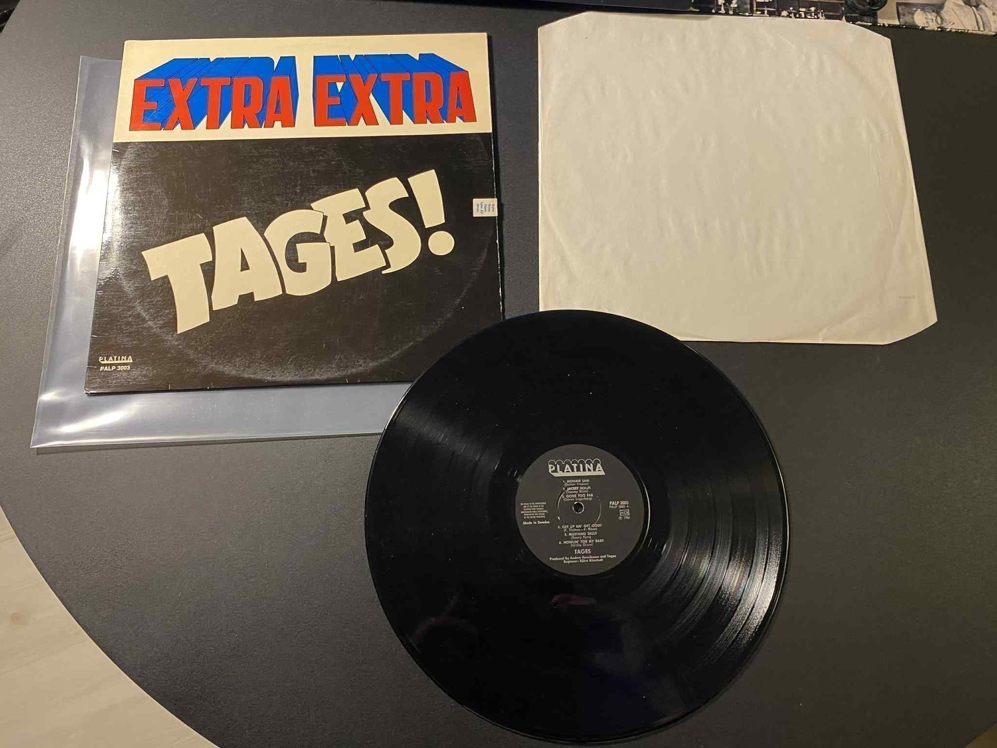 Tages - Extra Extra! SV-PRESS RARE Fint ex. | Köp på Tradera (712603038)