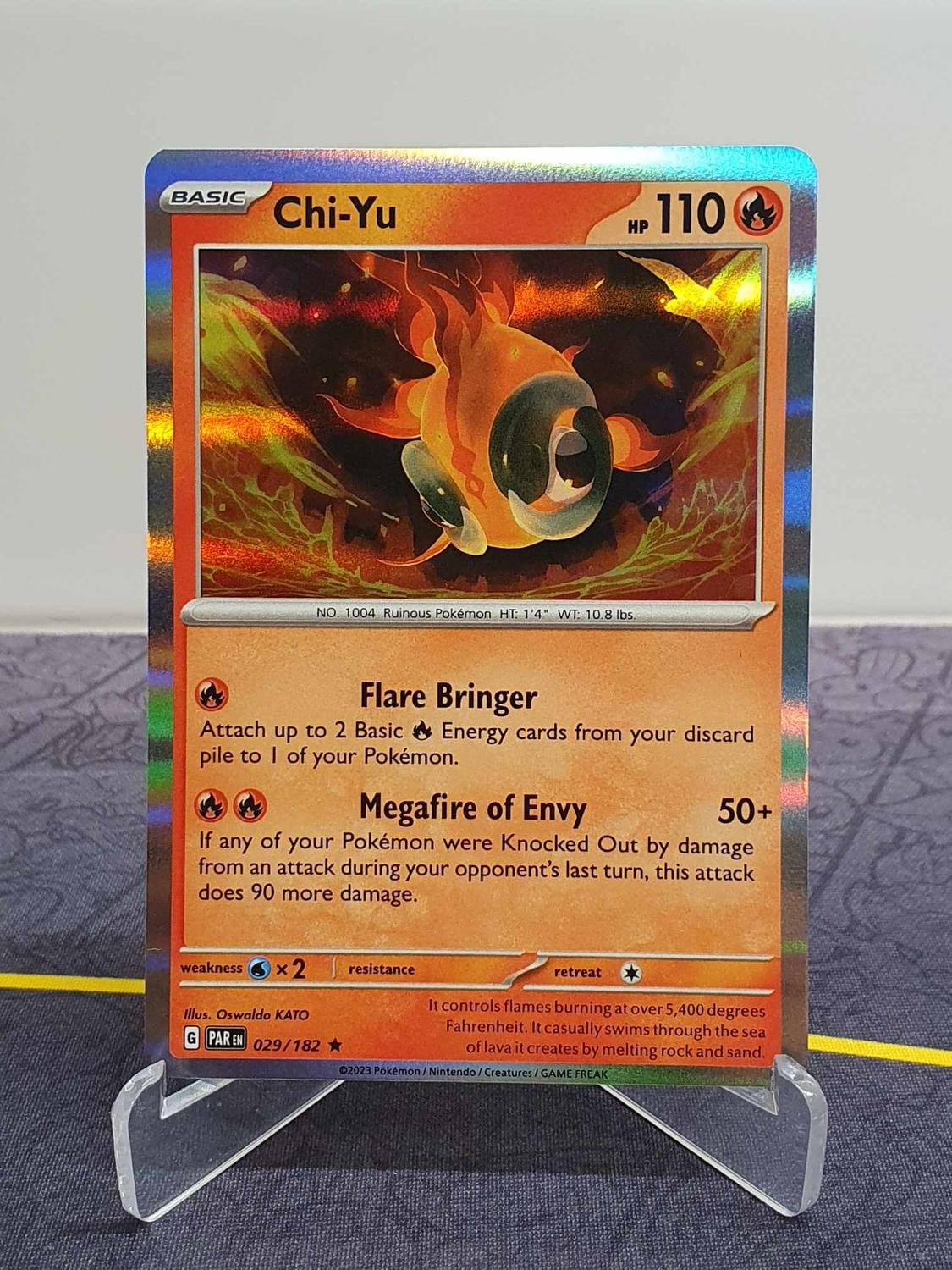 CHI-YU 029/182 - Holo Rare - Paradox Rift - Pok.. | Köp på Tradera ...